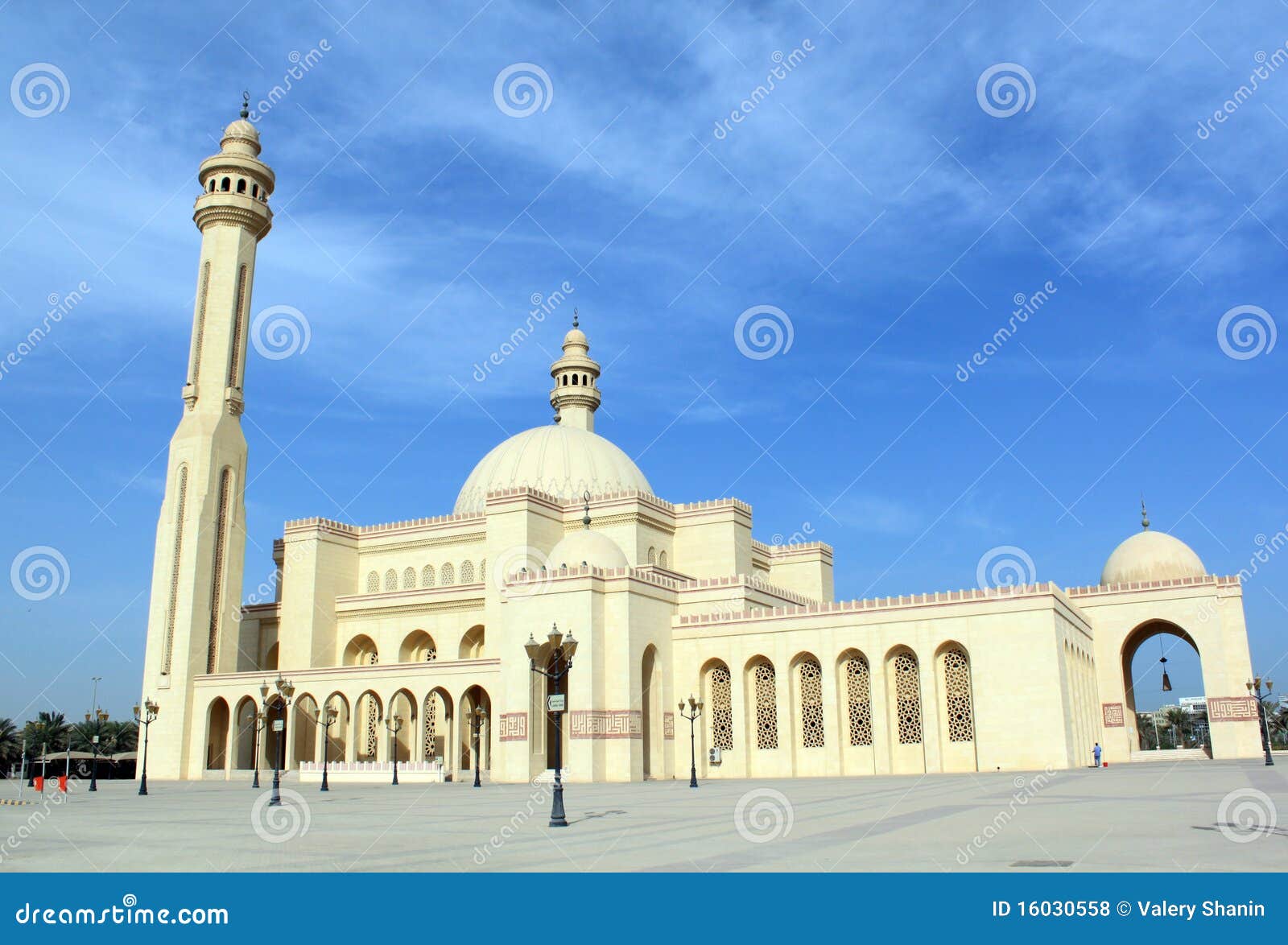 Mosque stock photo. Image of eastern, bahrain, fateh - 16030558
