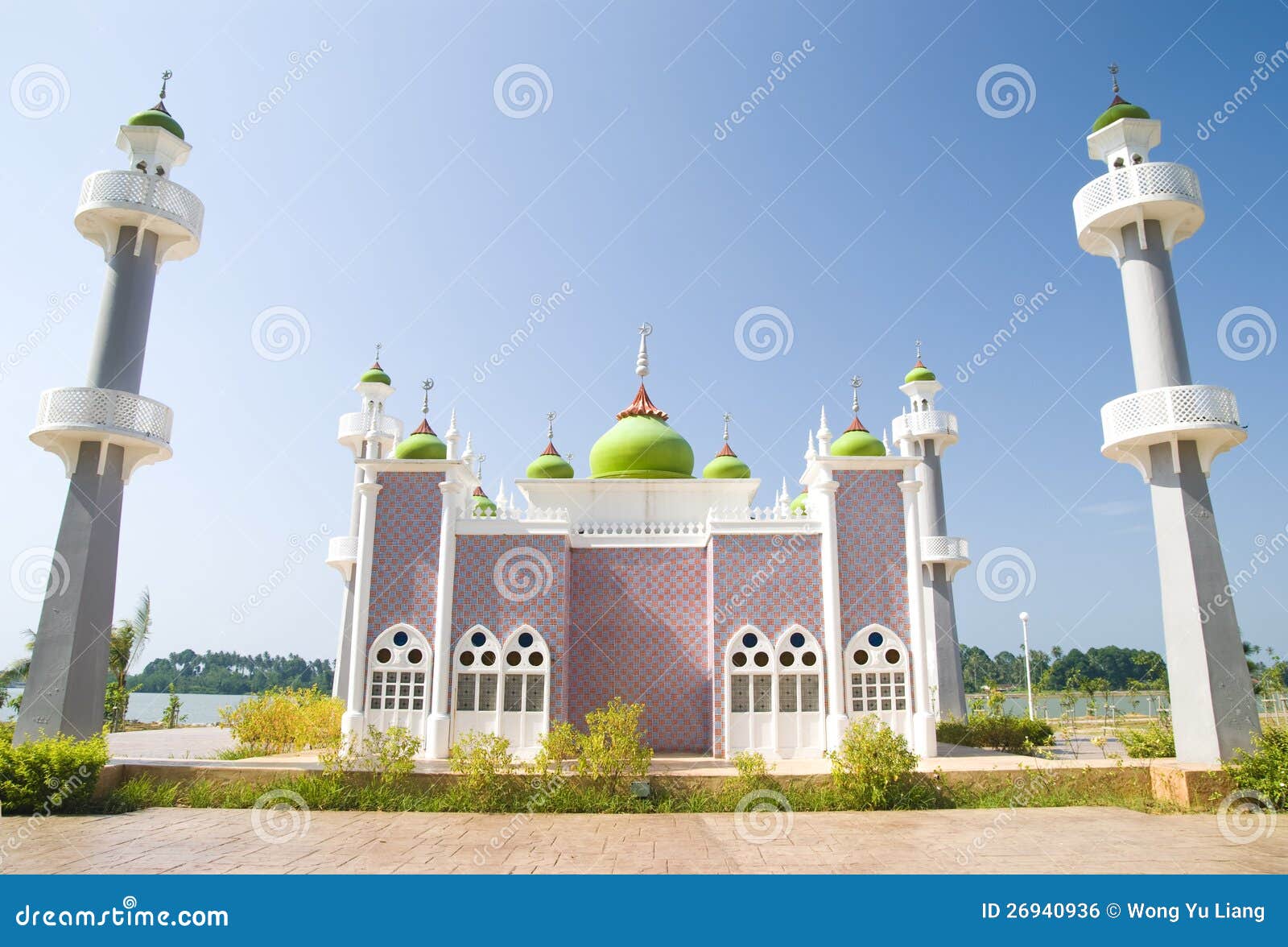Mosque stock photo. Image of shrine, islam, muslim, eidulfitr - 26940936
