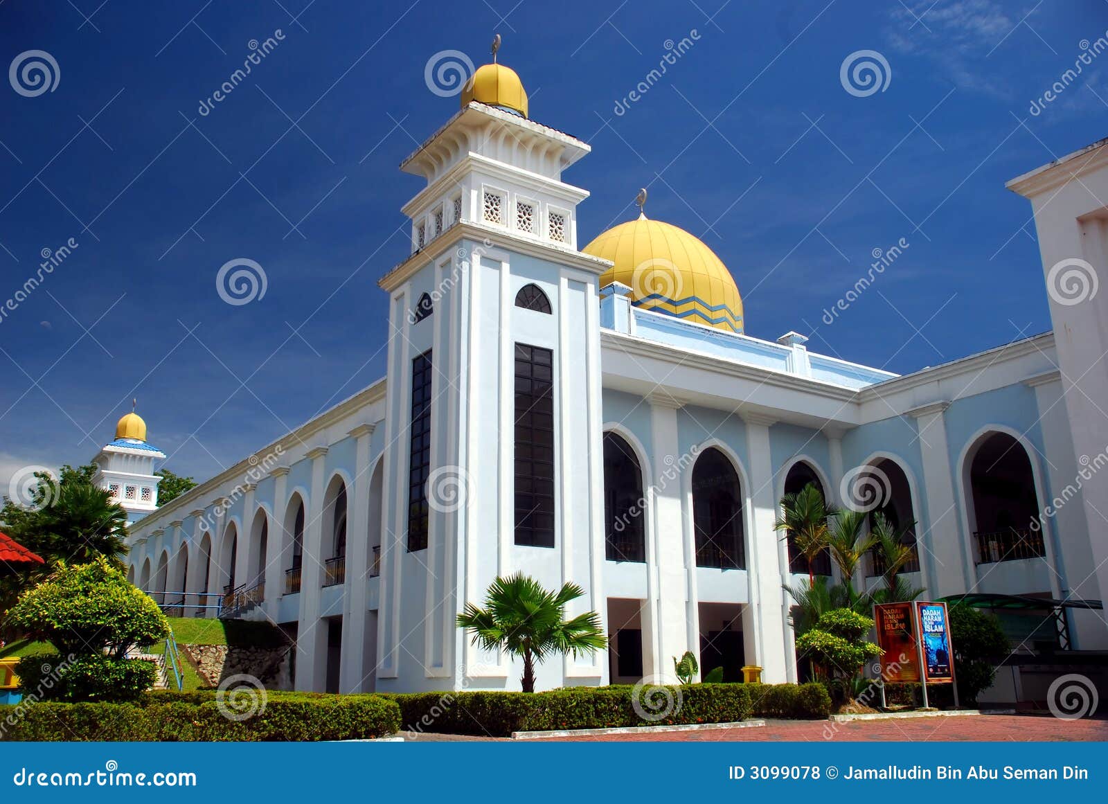 Mosque stock photo. Image of nice, mosque, wallpaper, nature - 3099078