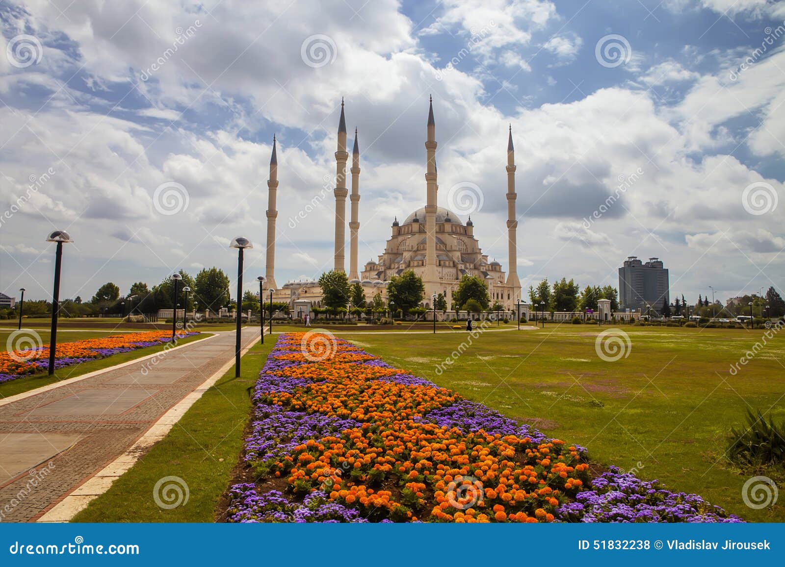 Mosque in Adana stock photo. Image of sabanc, middle - 51832238