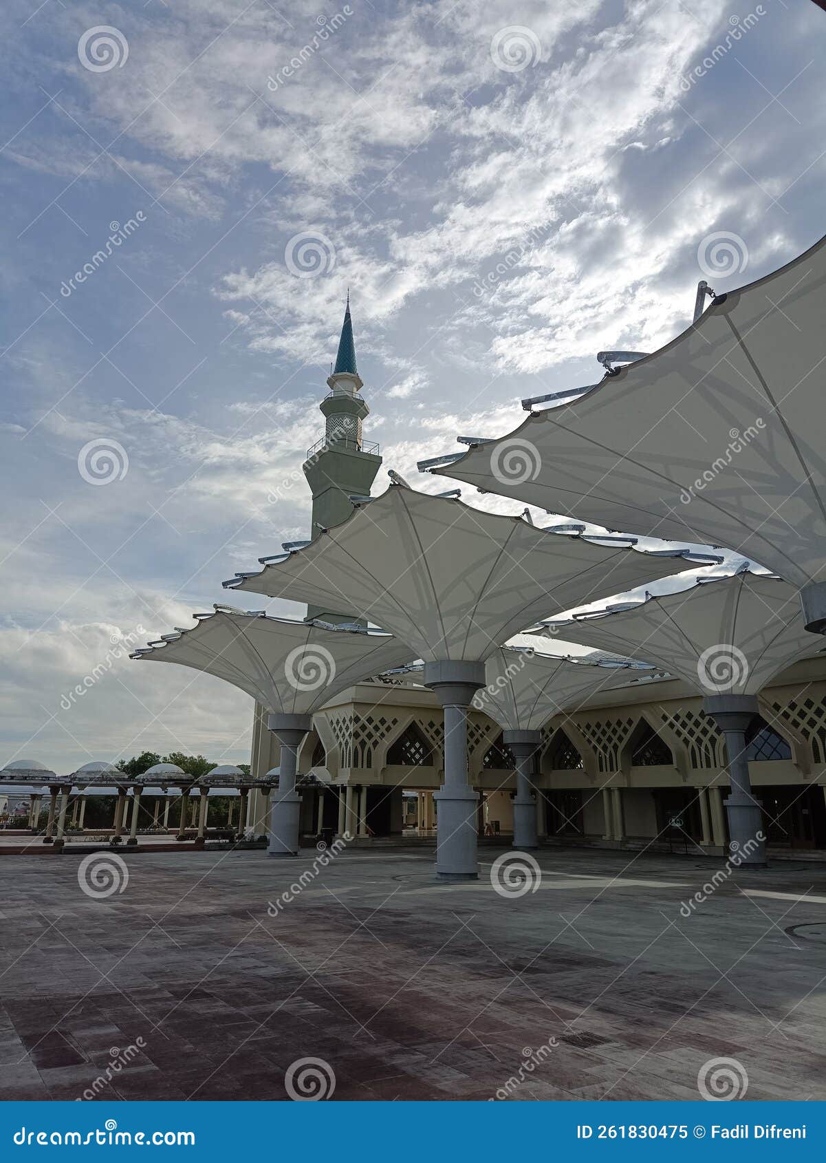 Mosque Architecture stock image. Image of mosque, skies - 261830475