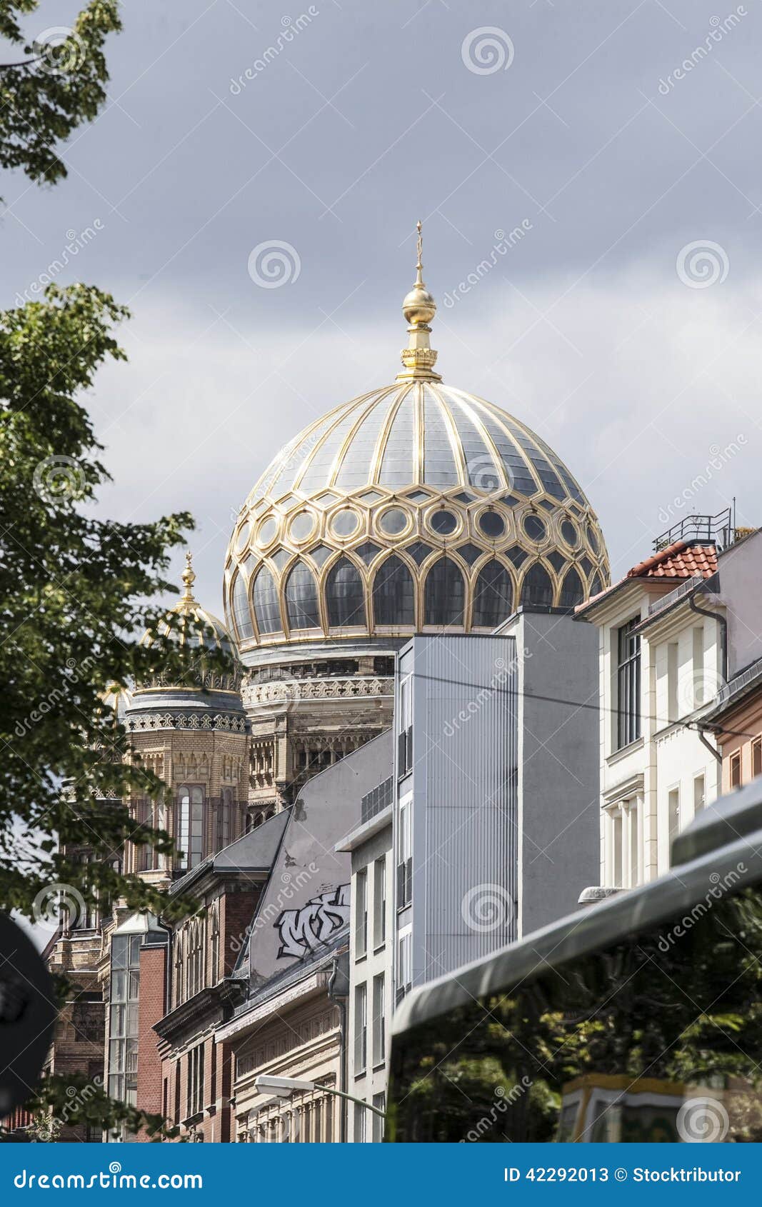 Mosque in berlin stock image. Image of synagogue, tourism - 42292013