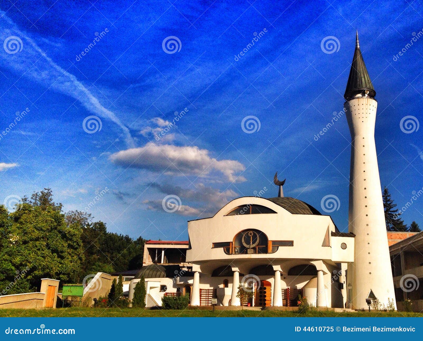Mosque stock image. Image of building, historic, bosnia - 44610725