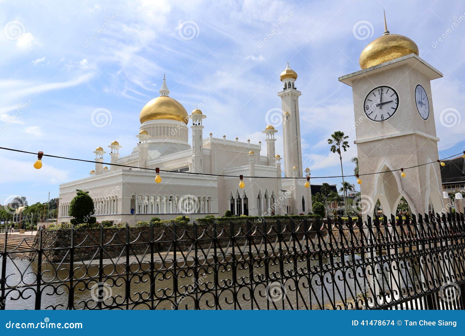 Mosque, Brunei stock photo. Image of muslim, bandar, travel - 41478674