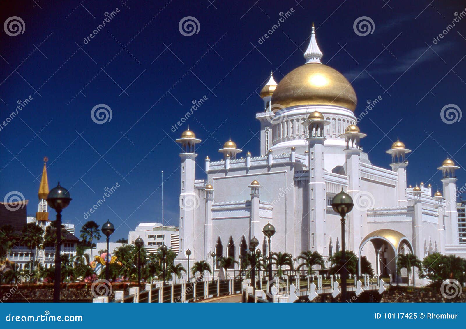 Mosque in Brunei Darussalam Stock Image - Image of southeast, travel ...