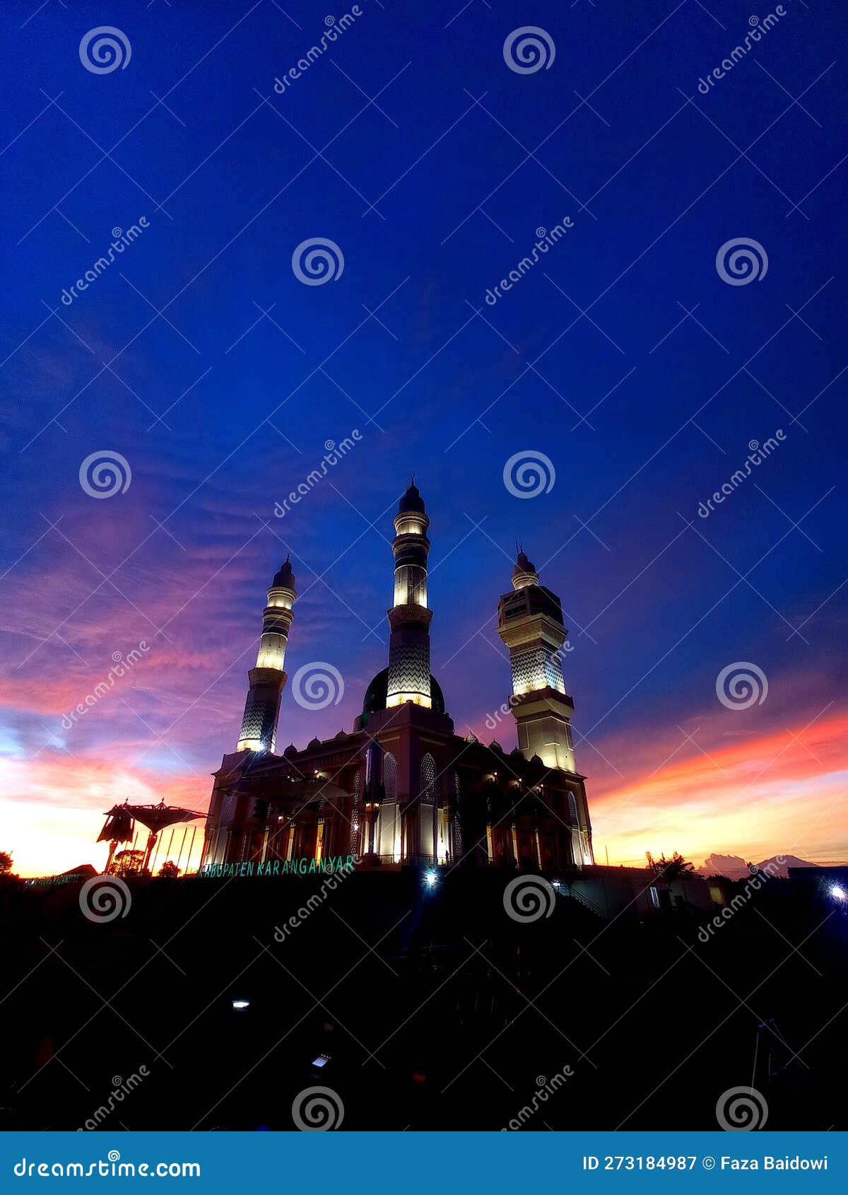 Mosque a Building that Functions As a Place of Prayer, Both the Five ...