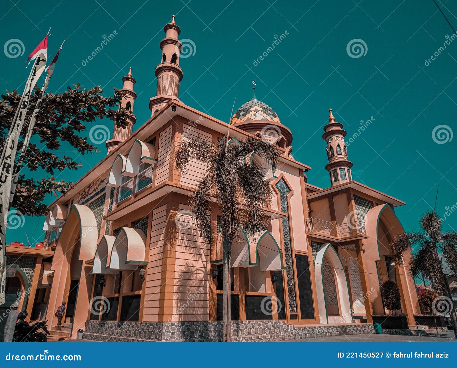 Mosque Building Islamic Architectur Stock Image - Image of tourism ...