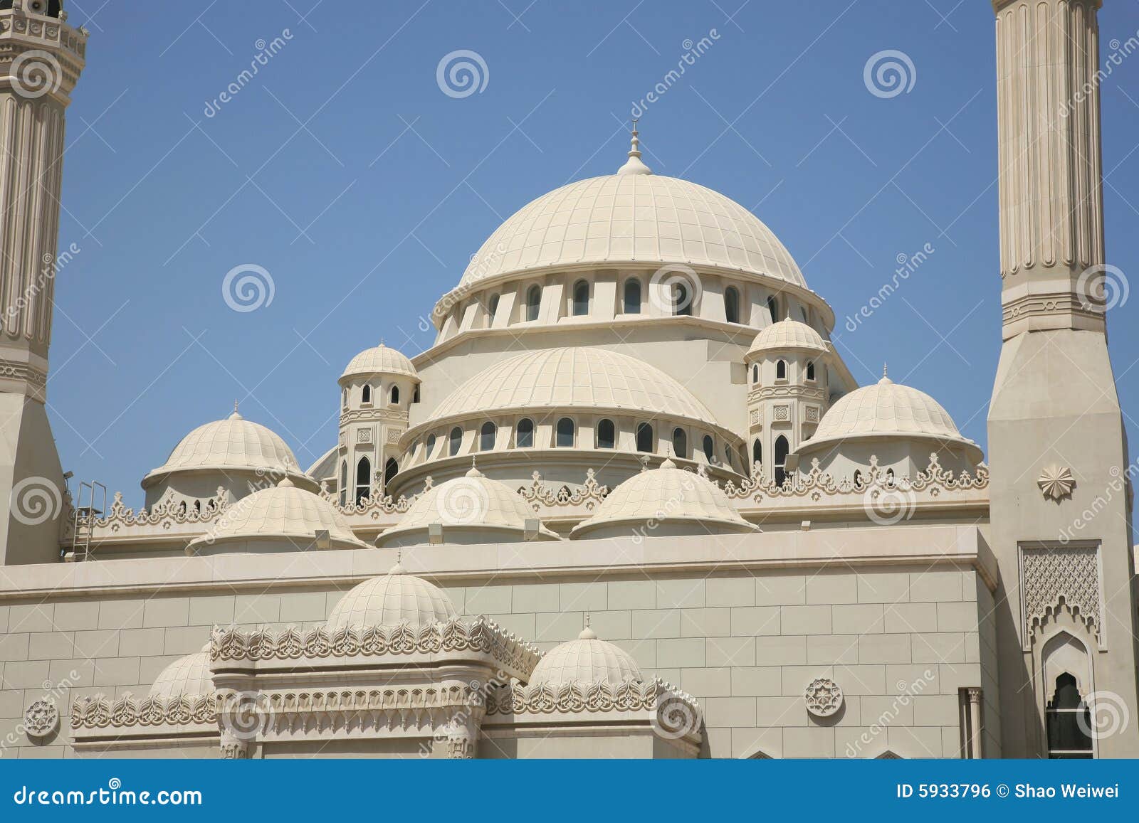 Mosque Building Roof stock photo. Image of exterior, construction - 5933796