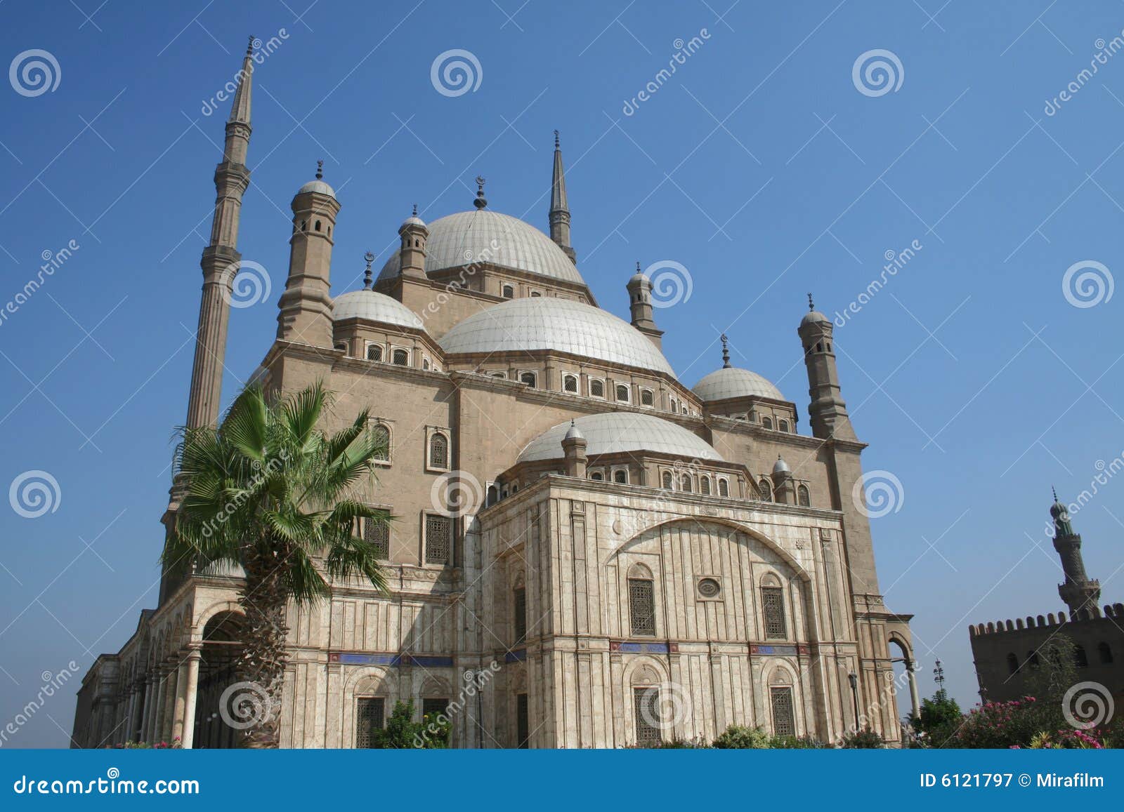 Mosque in Cairo stock image. Image of islamic, citadel - 6121797
