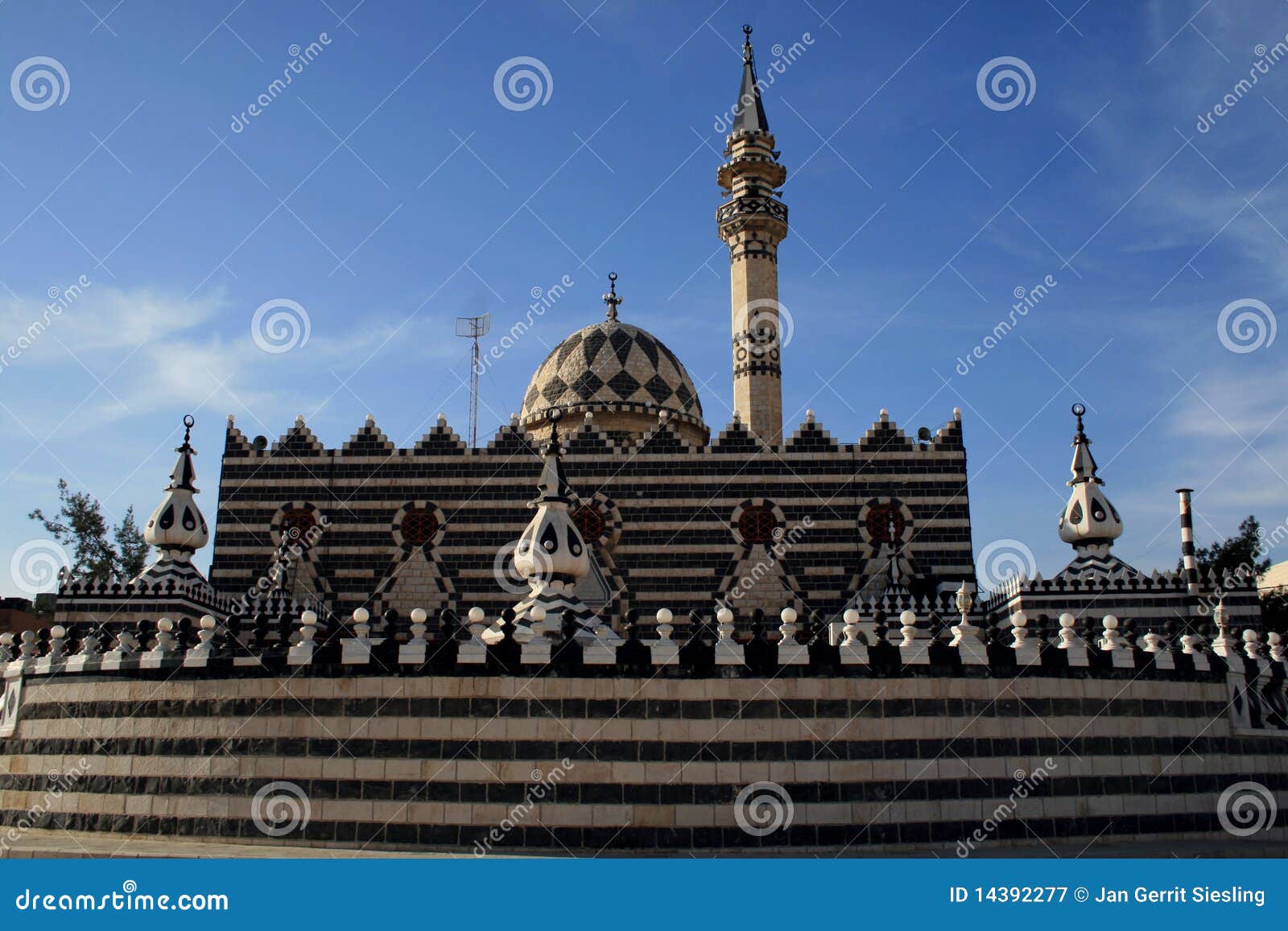 Mosque in the City of Amman Stock Image - Image of middle, east: 14392277