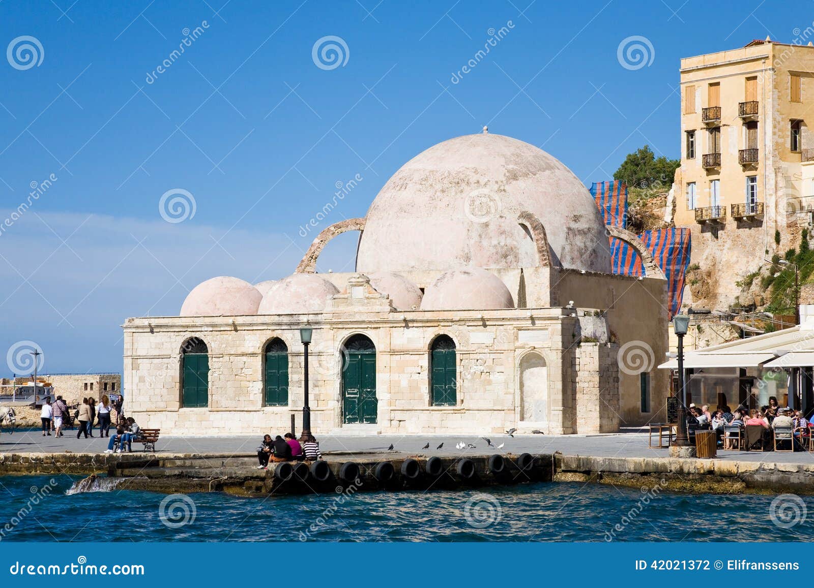 Mosque, Crete editorial photography. Image of crete, chania - 42021372