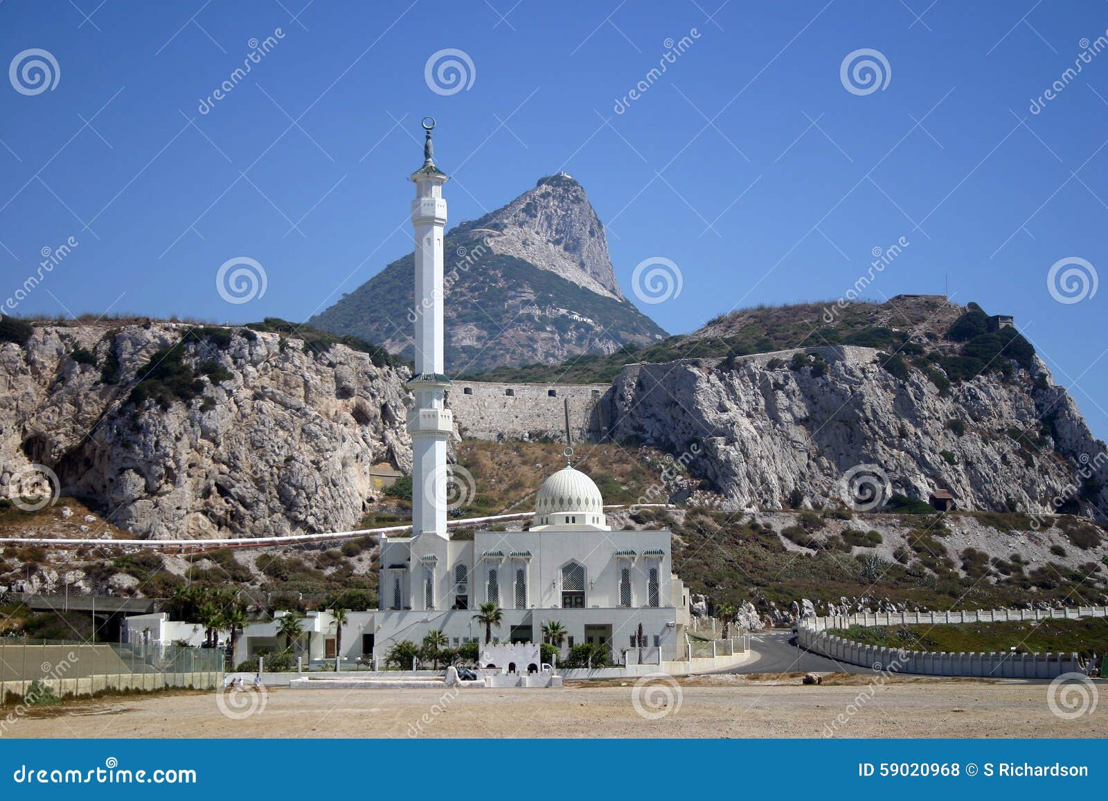 The Mosque of the Custodian of the Two Holy Mosques Stock Photo - Image ...
