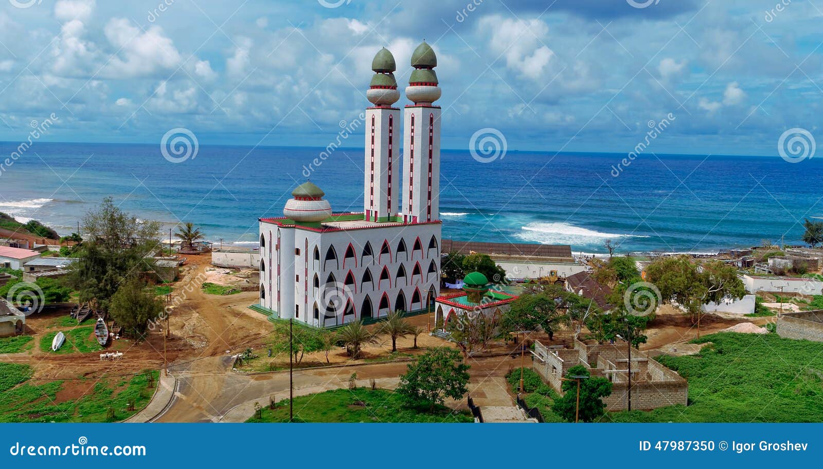 The Mosque of Divinity stock photo. Image of senegal - 47987350