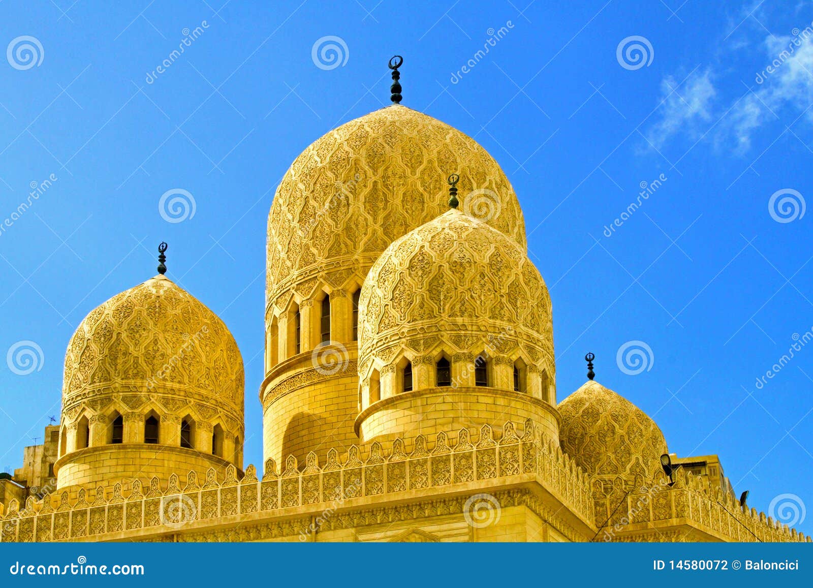 Mosque domes stock photo. Image of medieval, islam, islamic - 14580072