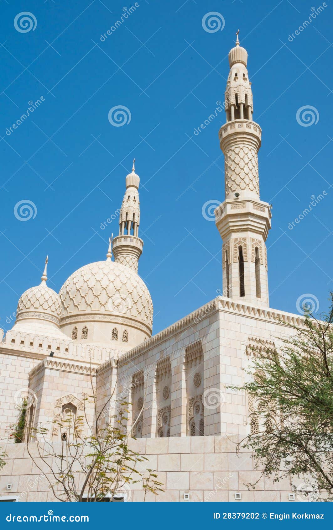 Mosque in Dubai stock photo. Image of building, dome - 28379202