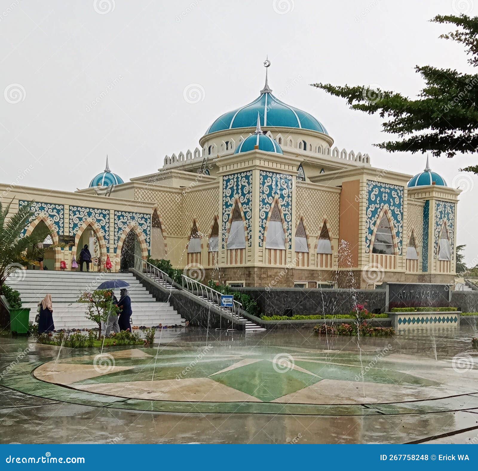 Mosque in the East Java Rest Area Editorial Stock Photo - Image of rest ...