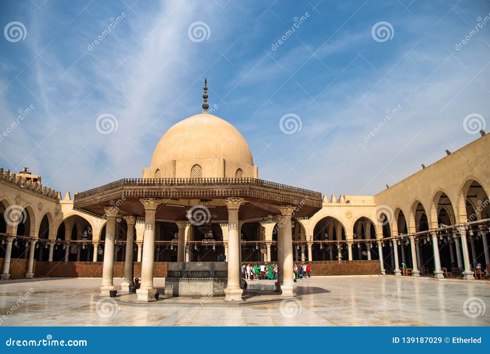 Mosque in Egypt editorial stock image. Image of typical - 139187029