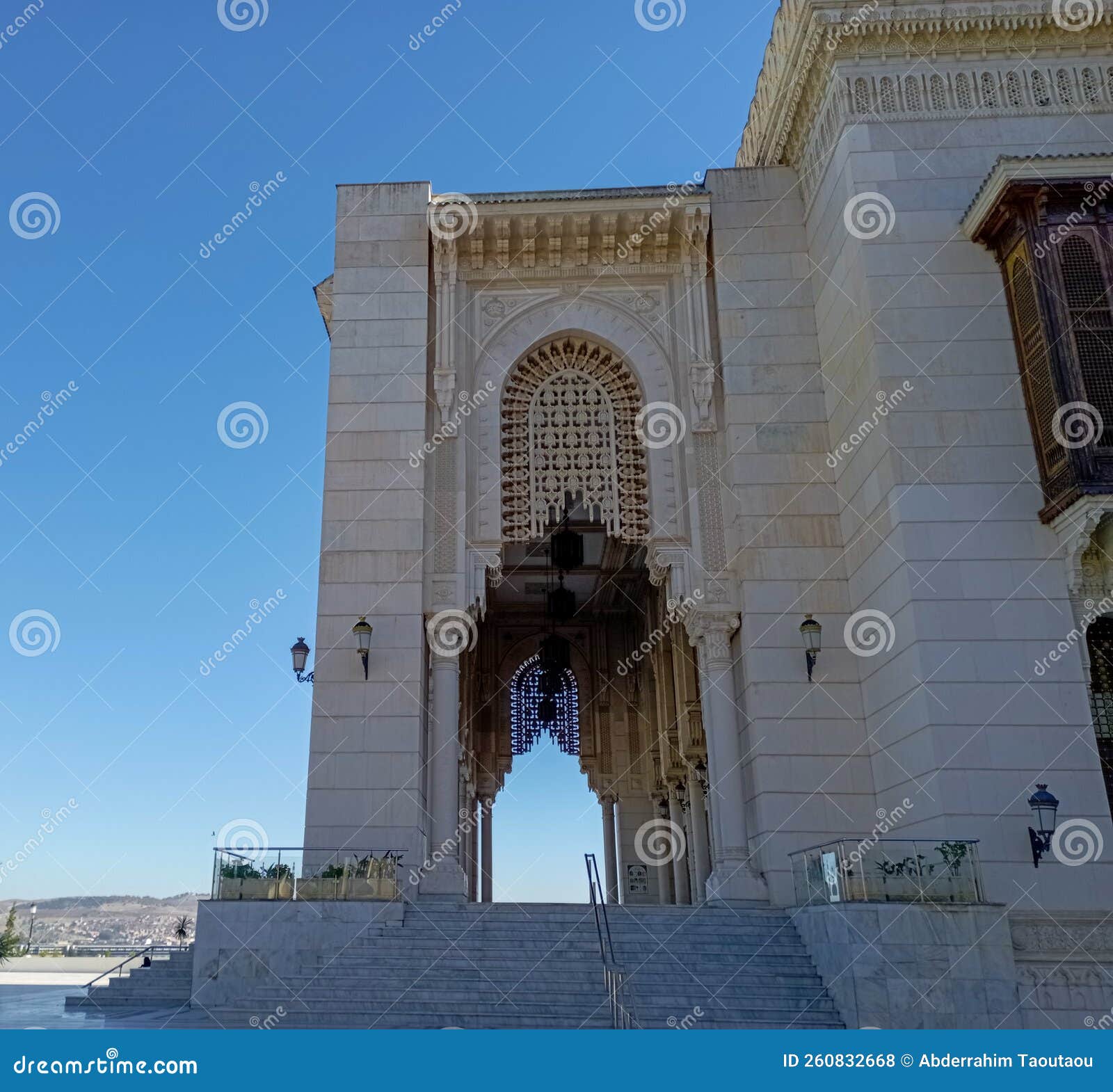 Mosque of Emir Abdelkader Constantine, Algeria Stock Photo - Image of ...