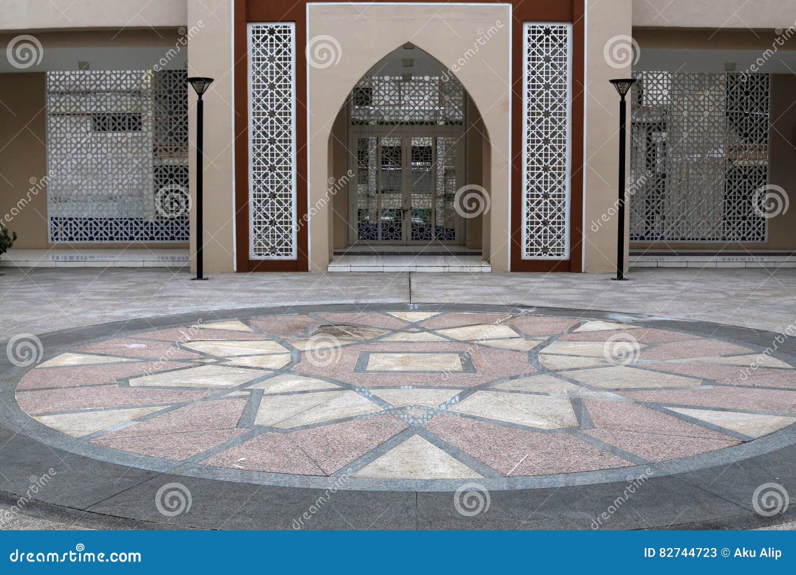 A mosque gate art stock image. Image of casablanca, detail - 82744723