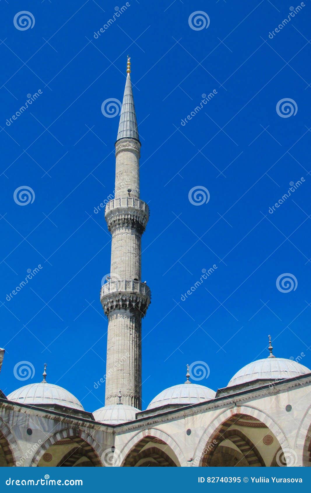 Mosque High Minaret in Turkey Stock Image - Image of asian, islam: 82740395