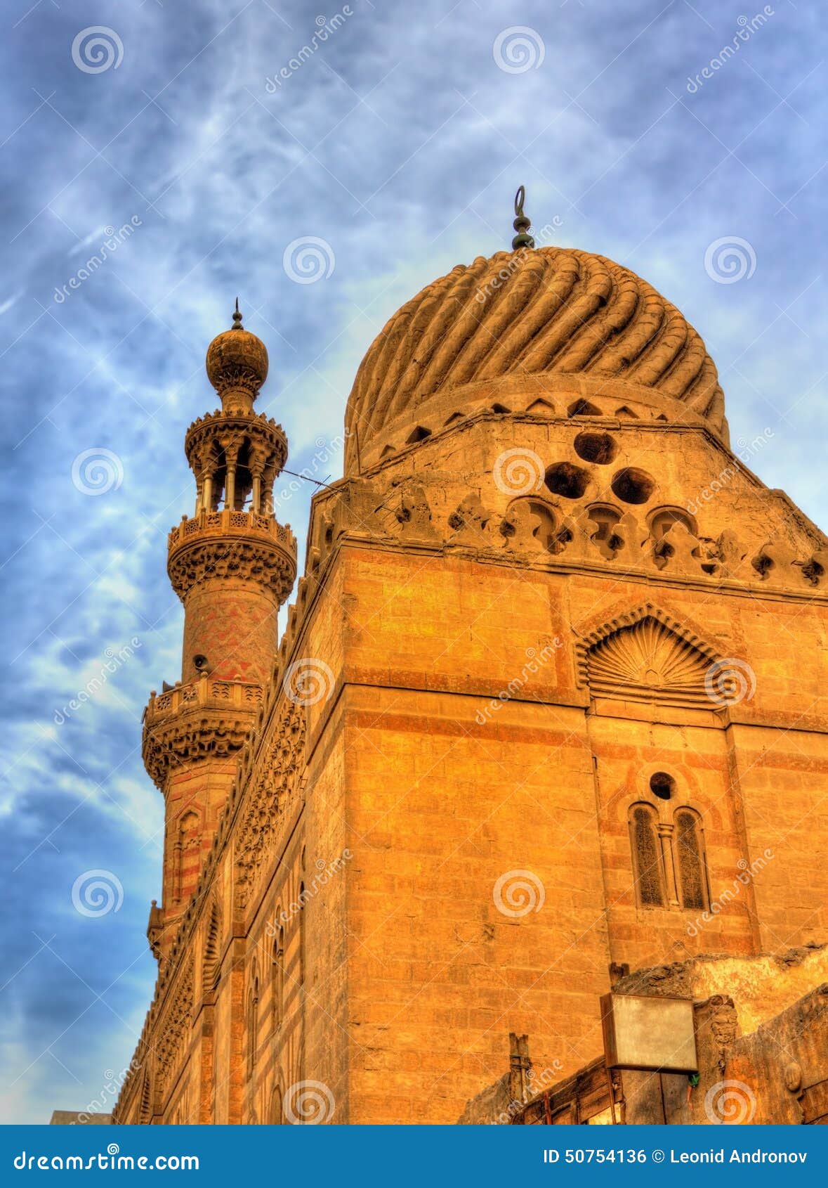 Mosque in the Historic Center of Cairo Stock Photo - Image of center ...