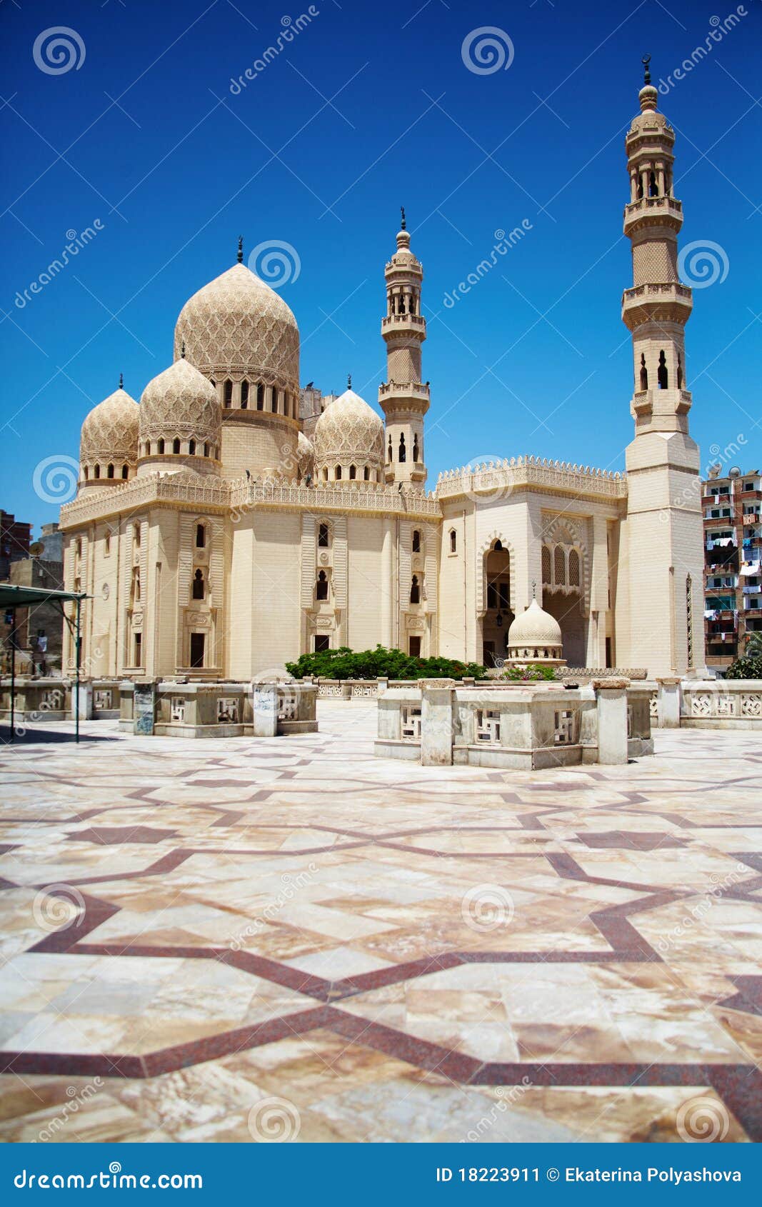 Mosque I in Alexandria, Egypt Stock Image - Image of religion ...