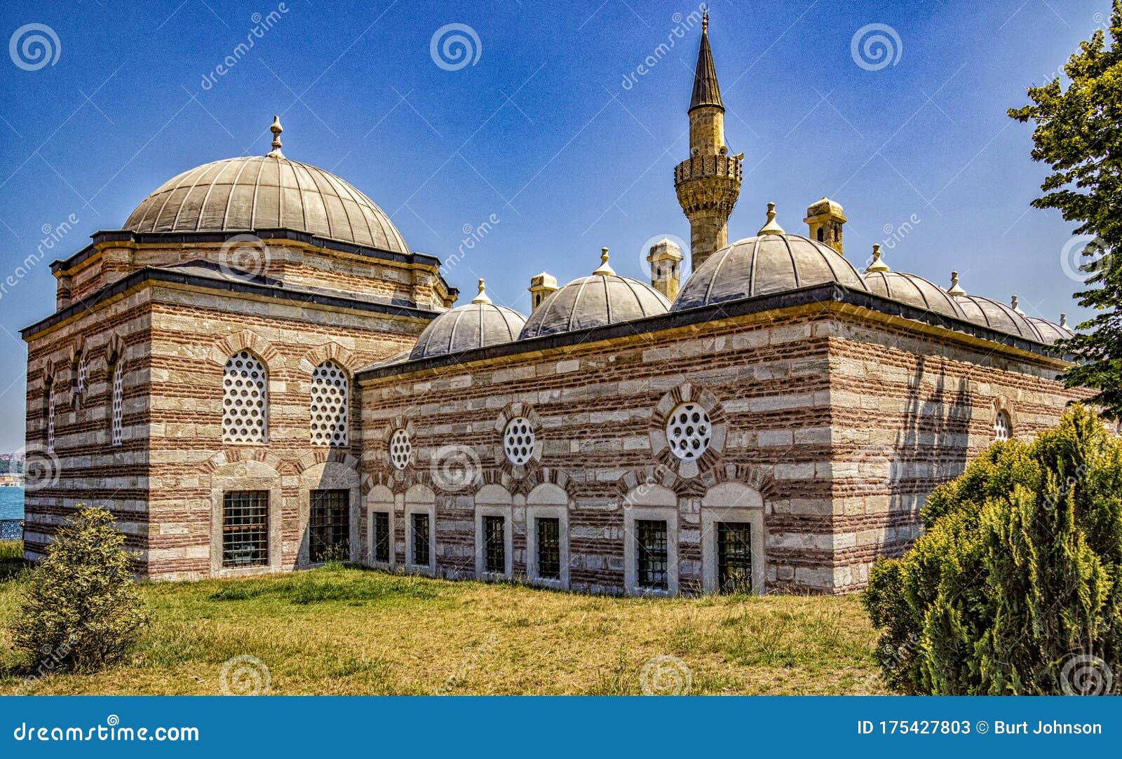 Mosque in Instanbul, Turkey Stock Image - Image of tower, monastery ...