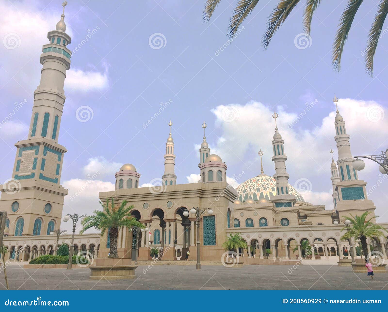 Mosque Islamic Center Samarinda Editorial Stock Image - Image of ...