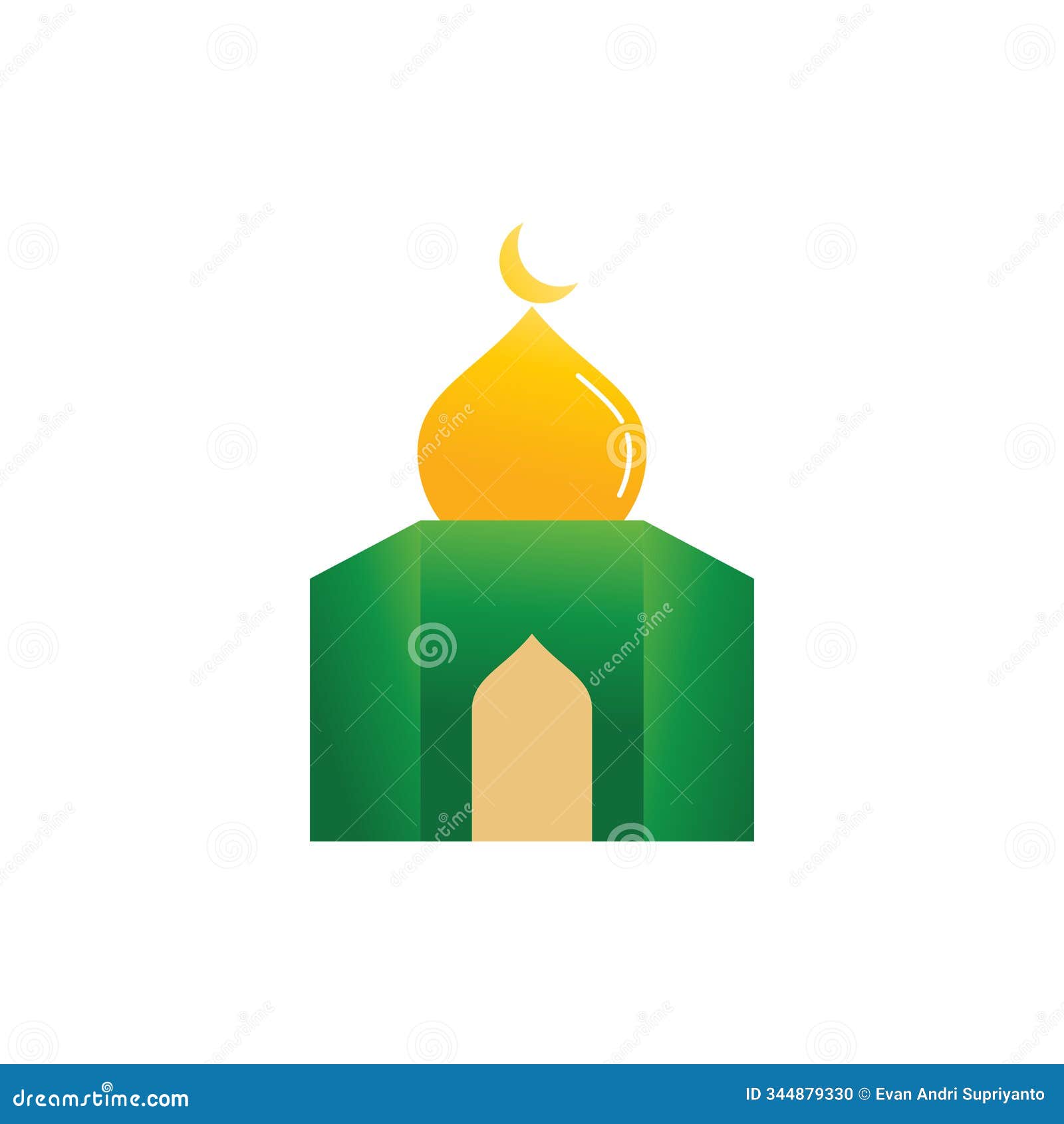 Islamic Logo, Mosque Vector Illustration | CartoonDealer.com #244876304