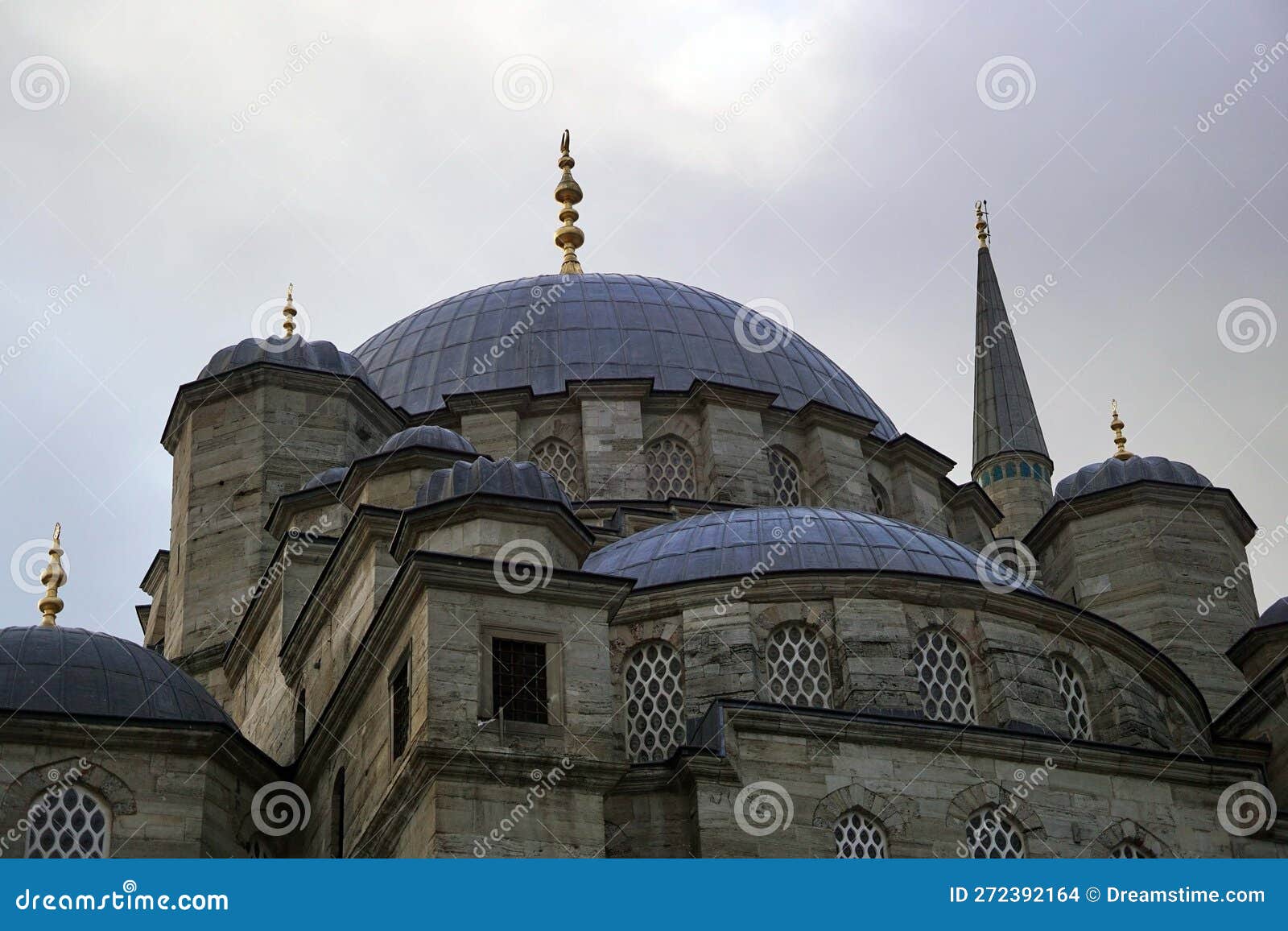 Mosque in Istanbul, Turkey City View Stock Photo - Image of landmark ...