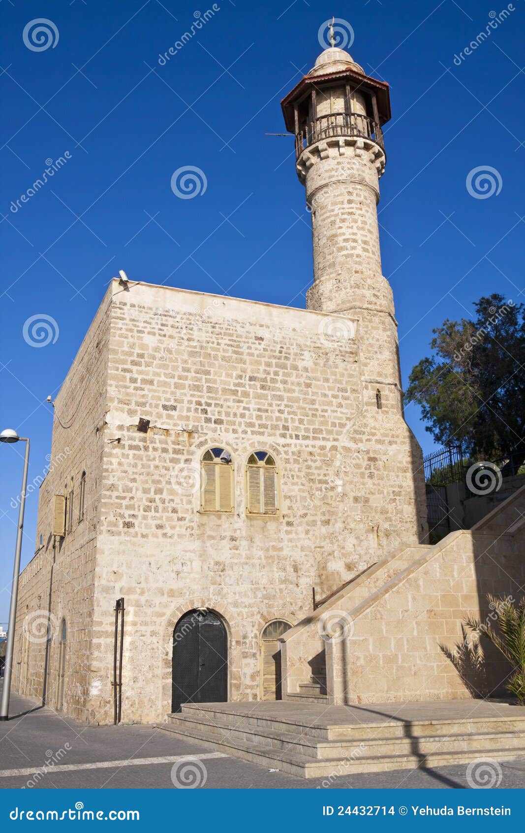 Mosque in Jaffa stock photo. Image of building, israel - 24432714