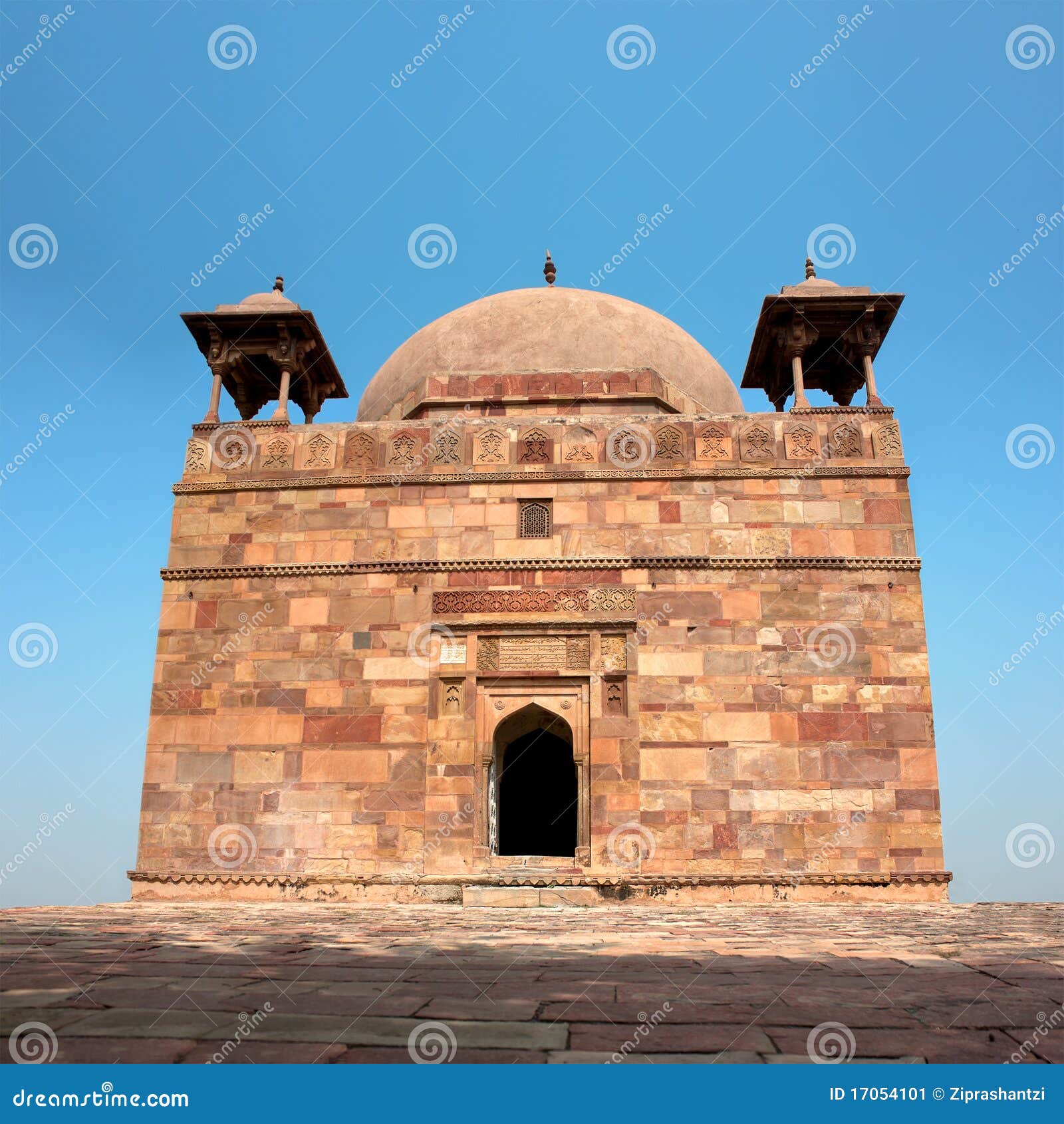 Mosque in kannauj, India stock image. Image of architecture - 17054101