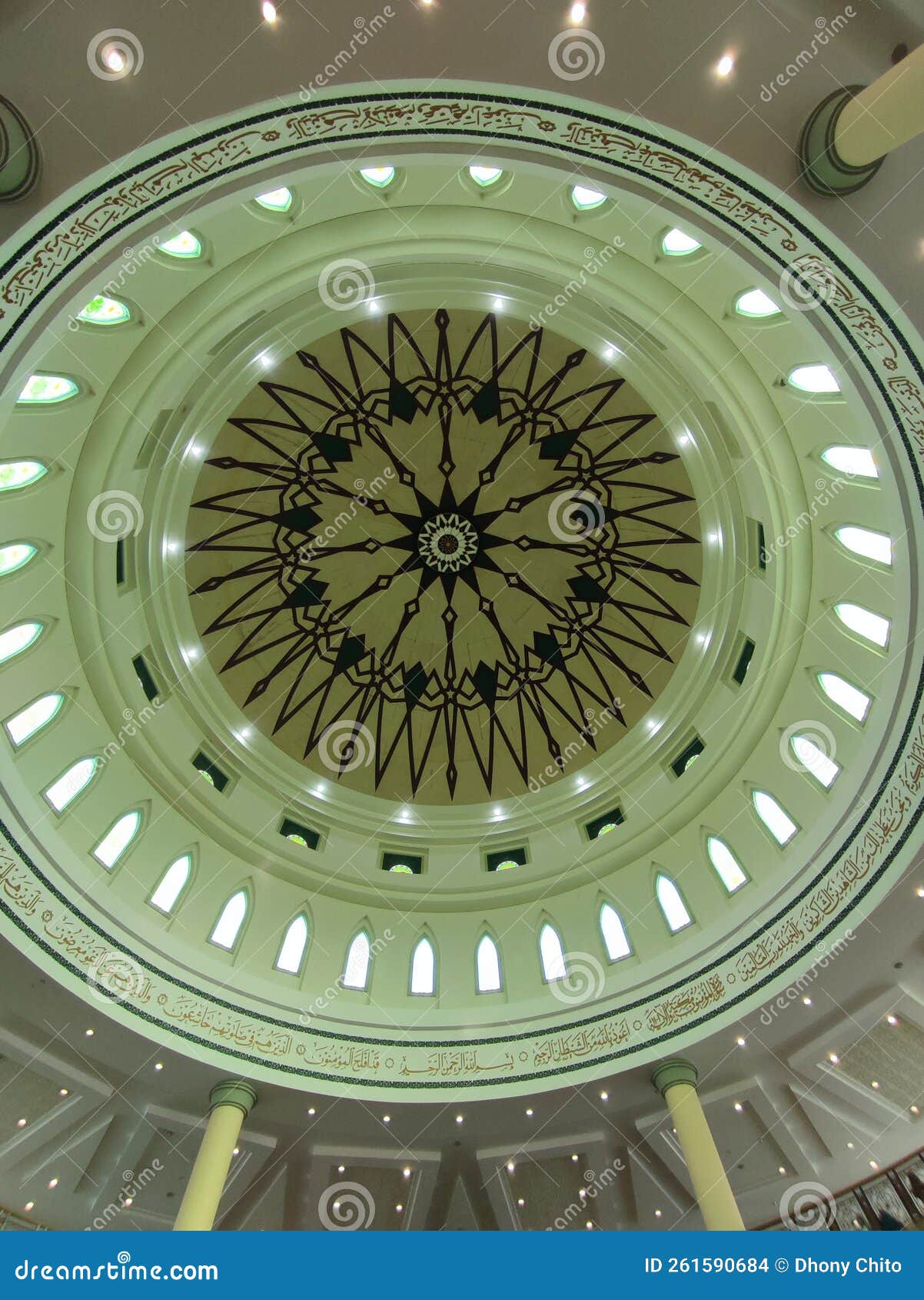 Mosque Kutai Timur Sangatta Indonesia Stock Photo - Image of arena ...