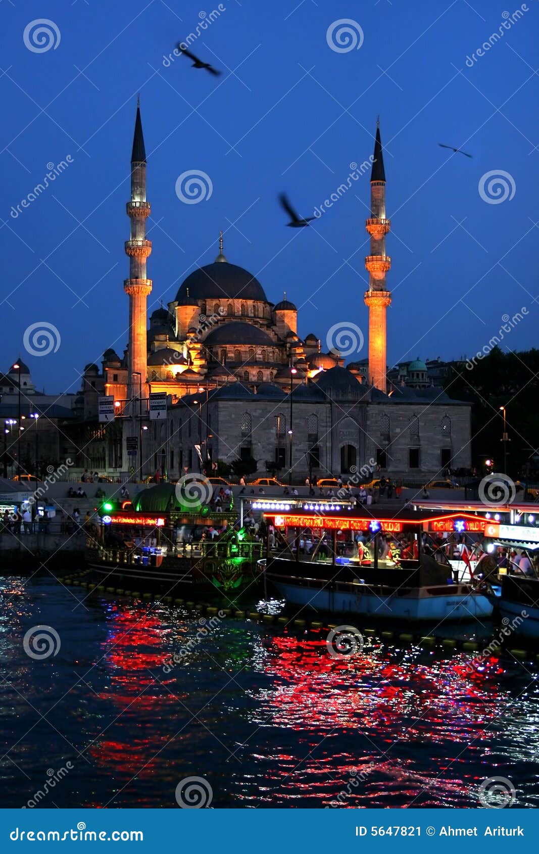 Mosque lights stock image. Image of destination, dark - 5647821