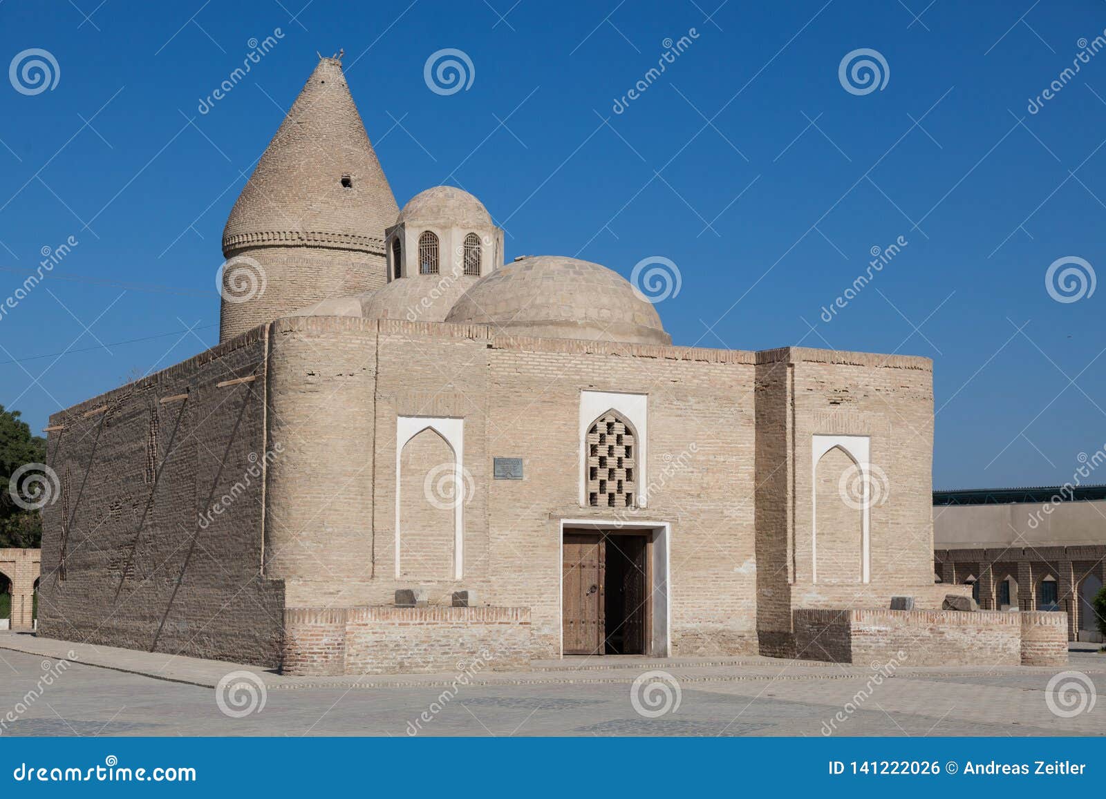 Mosque in Bukhara, Uzbekistan Stock Photo - Image of buchara, islamic ...