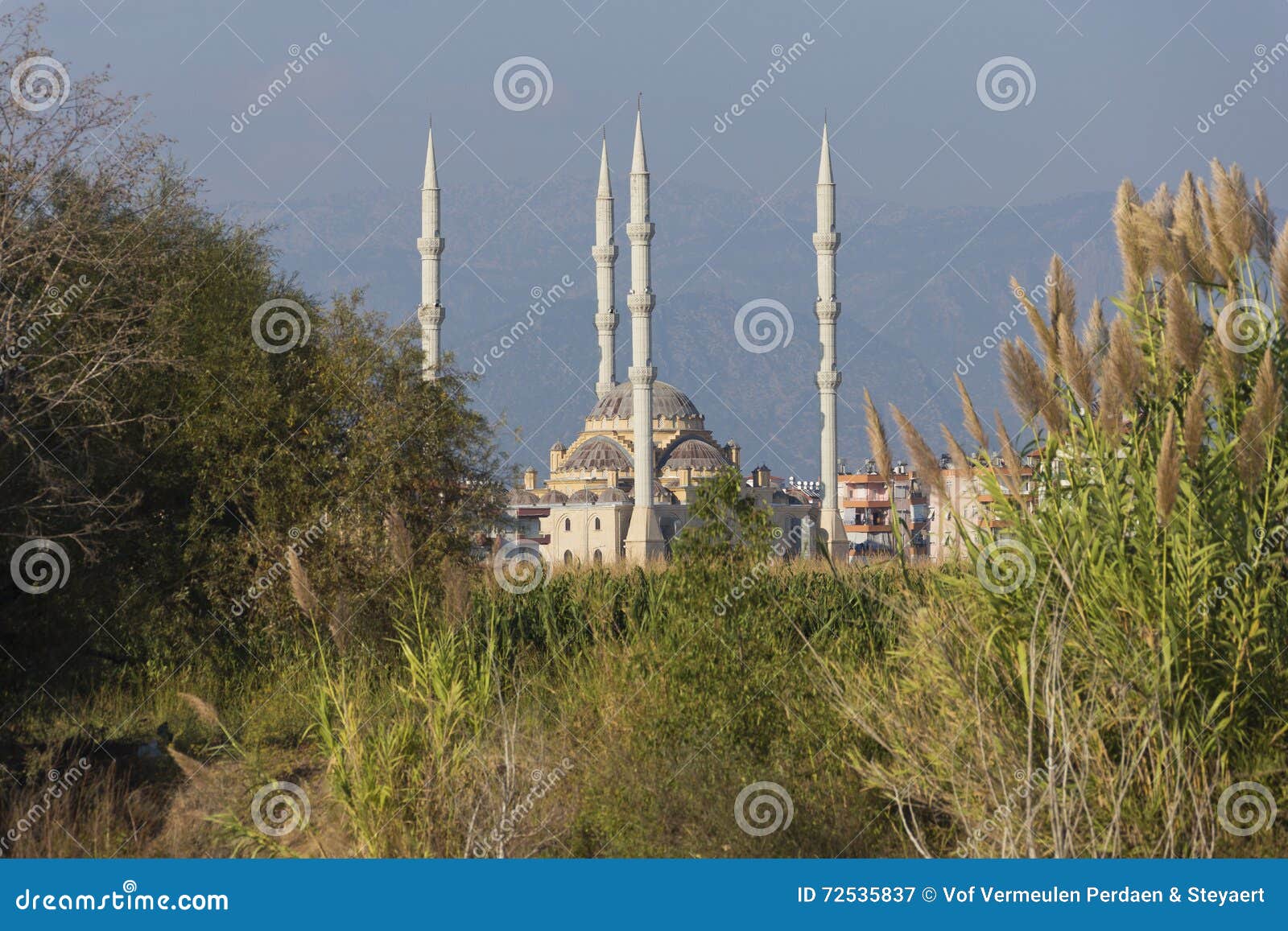 The Mosque of Manavgat Seen from the River Editorial Photography ...