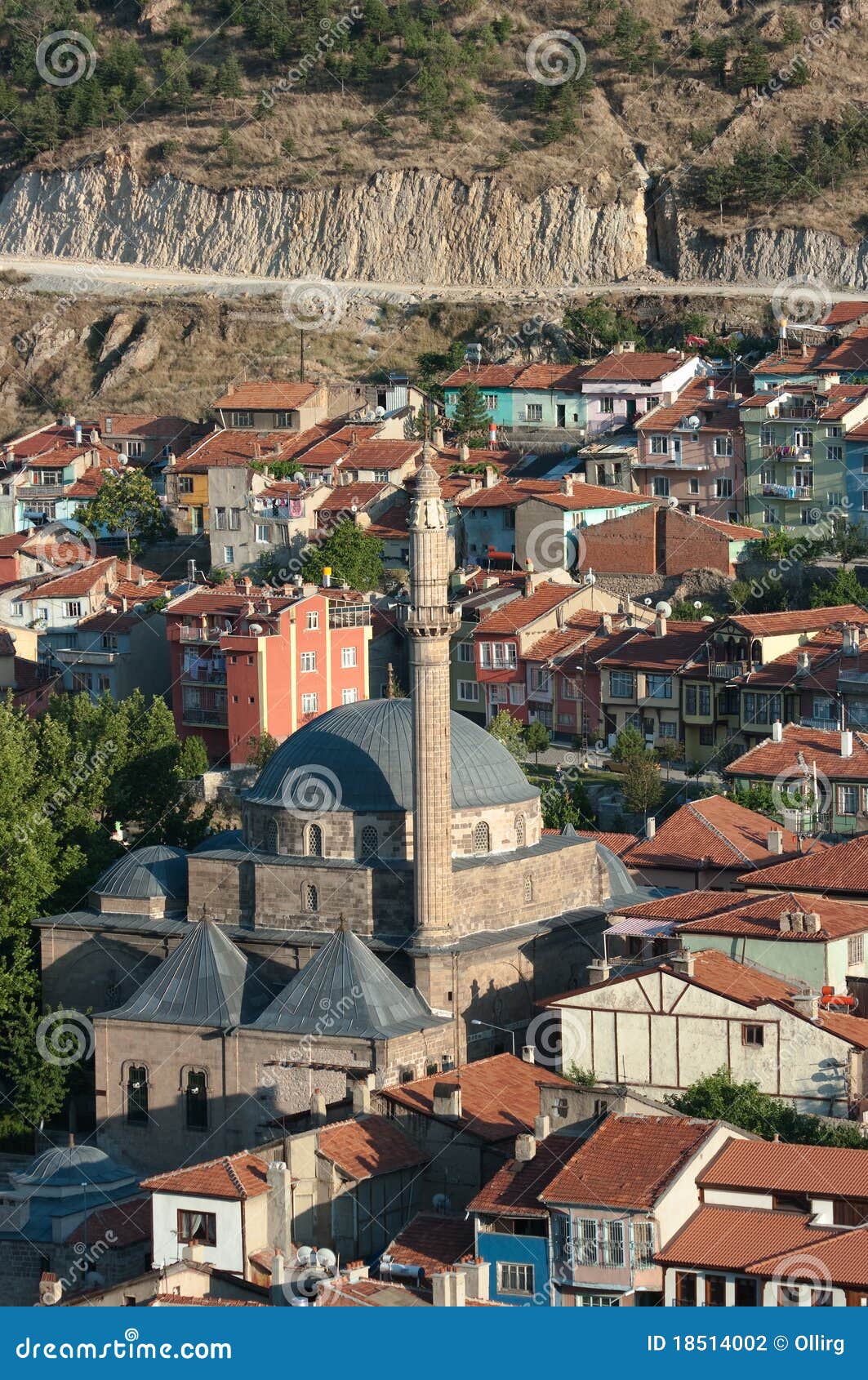 Mosque Mevlana in Afyon, Turkey Stock Photo - Image of anatolia, dome ...