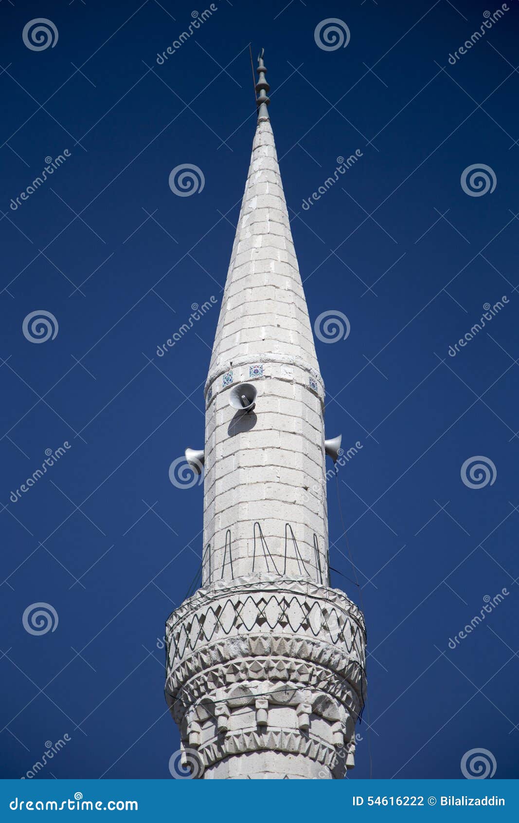 Mosque Minaret stock photo. Image of lines, built, islamic - 54616222