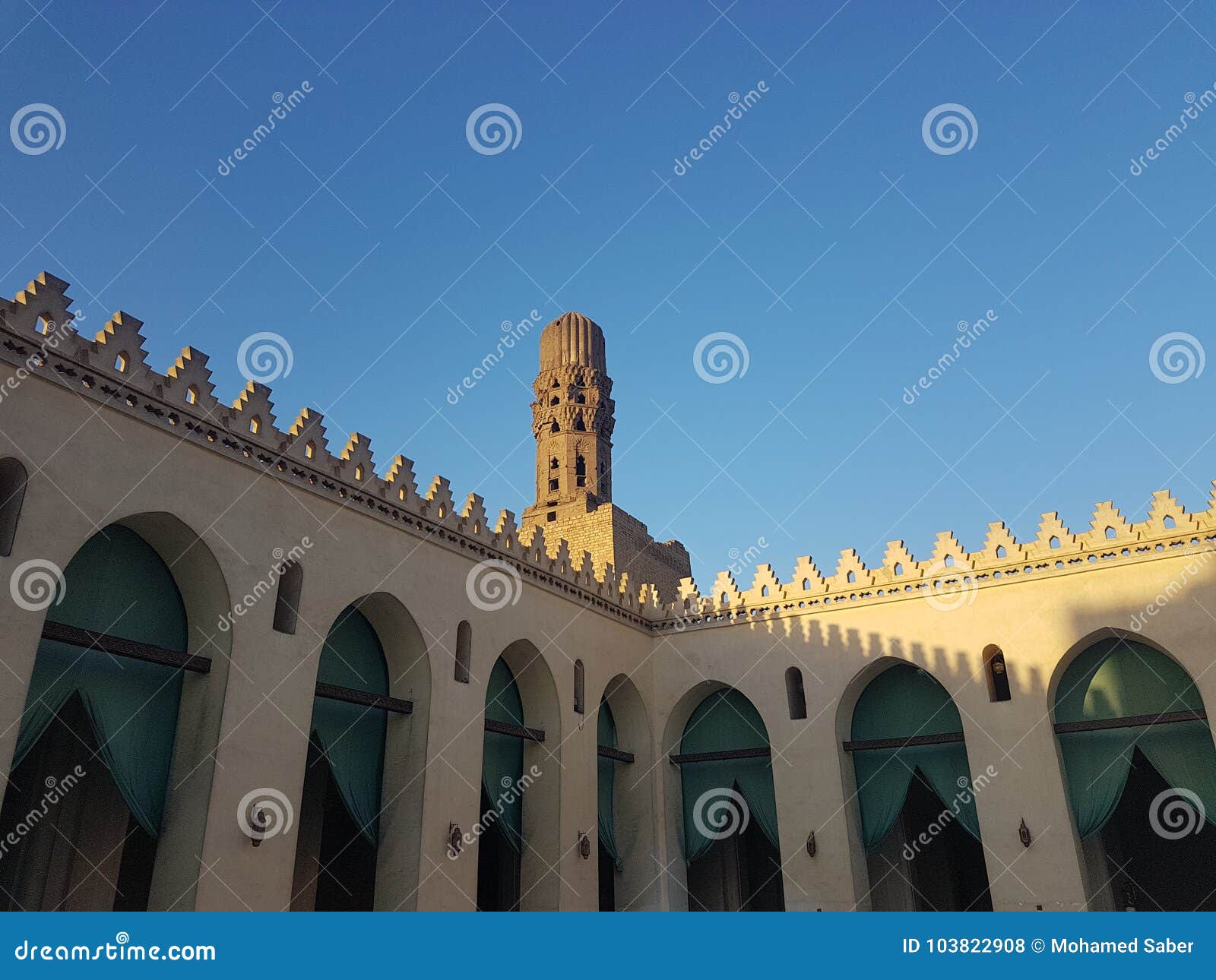 Mosque stock photo. Image of moaz, mosque, cairo, street - 103822908