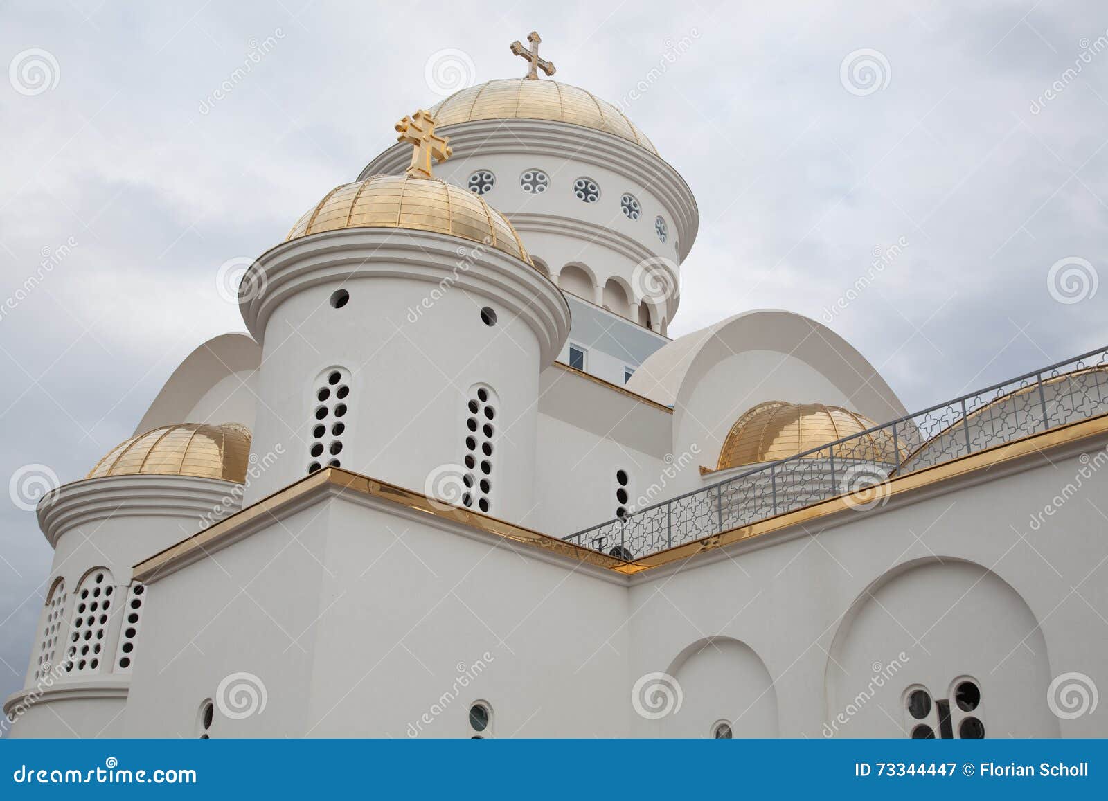 Mosque in Montenegro stock image. Image of religion, golden - 73344447