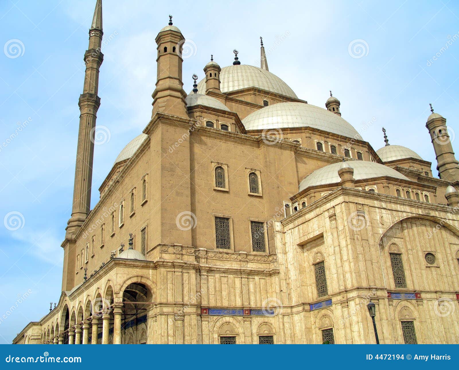 Mosque of Muhammad Ali stock photo. Image of dome, landmark - 4472194