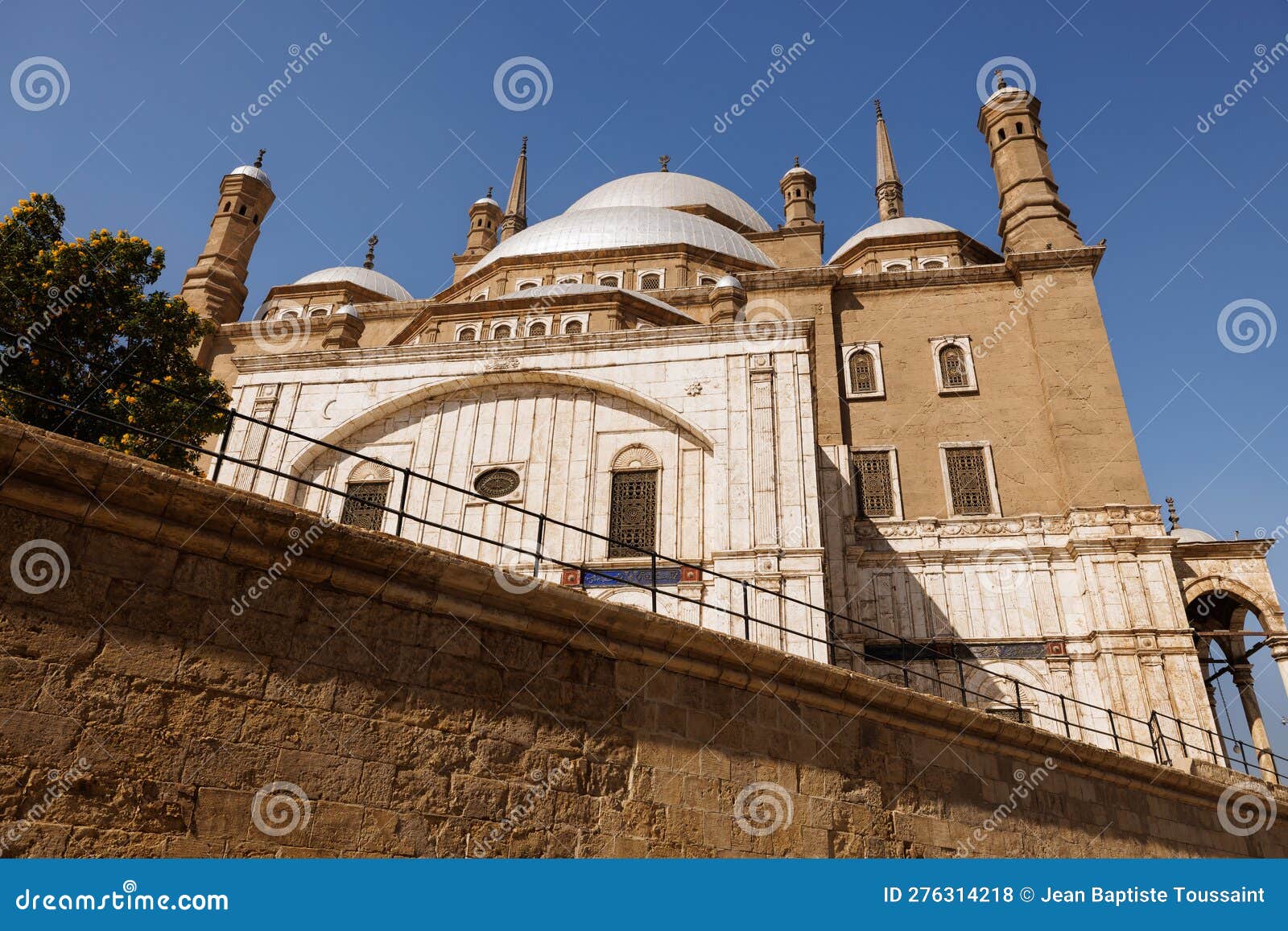 Mosque of Muhammad Ali in Cairo - Egypt Stock Photo - Image of africa ...