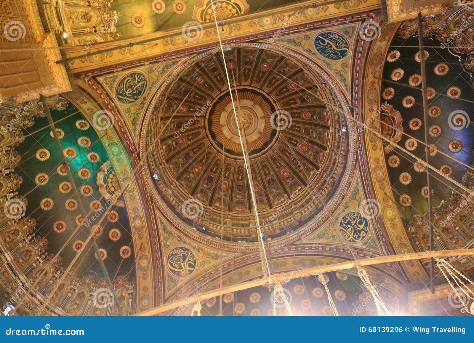 Mosque of Muhammad Ali in Cairo Stock Photo - Image of religious ...