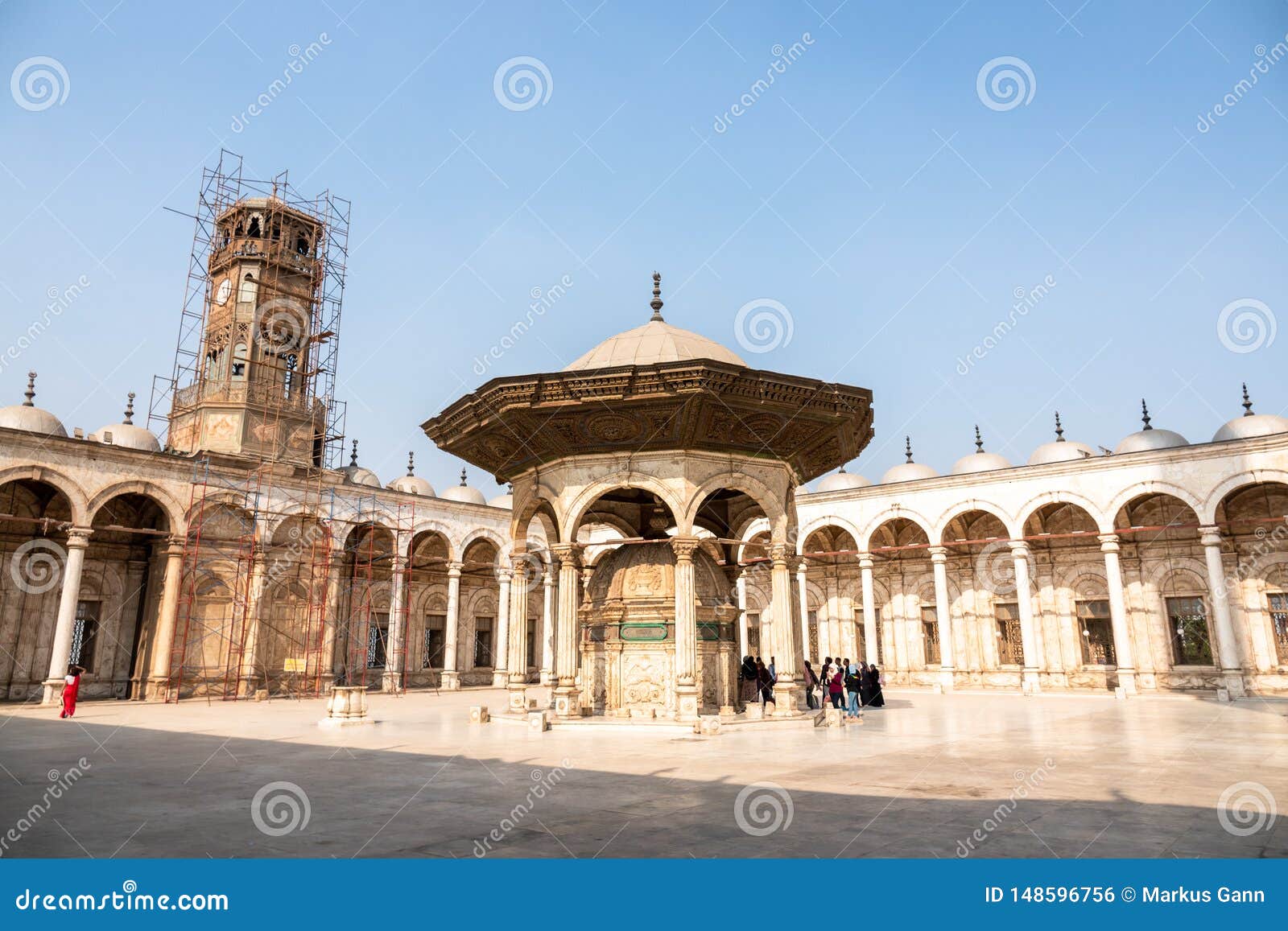 The Mosque of Muhammad Ali in Cairo Egypt at Daytime Editorial Photo ...