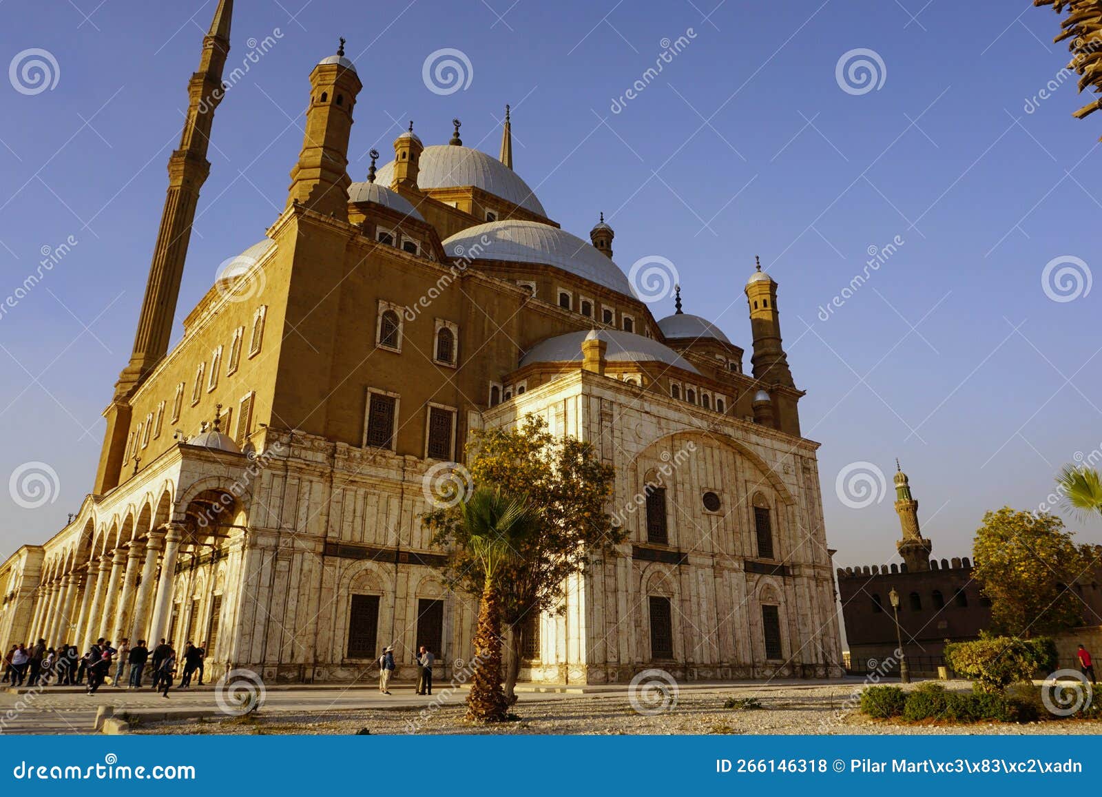 Mosque of Muhammad Ali in Citadel Cairo Egypt Editorial Stock Photo ...