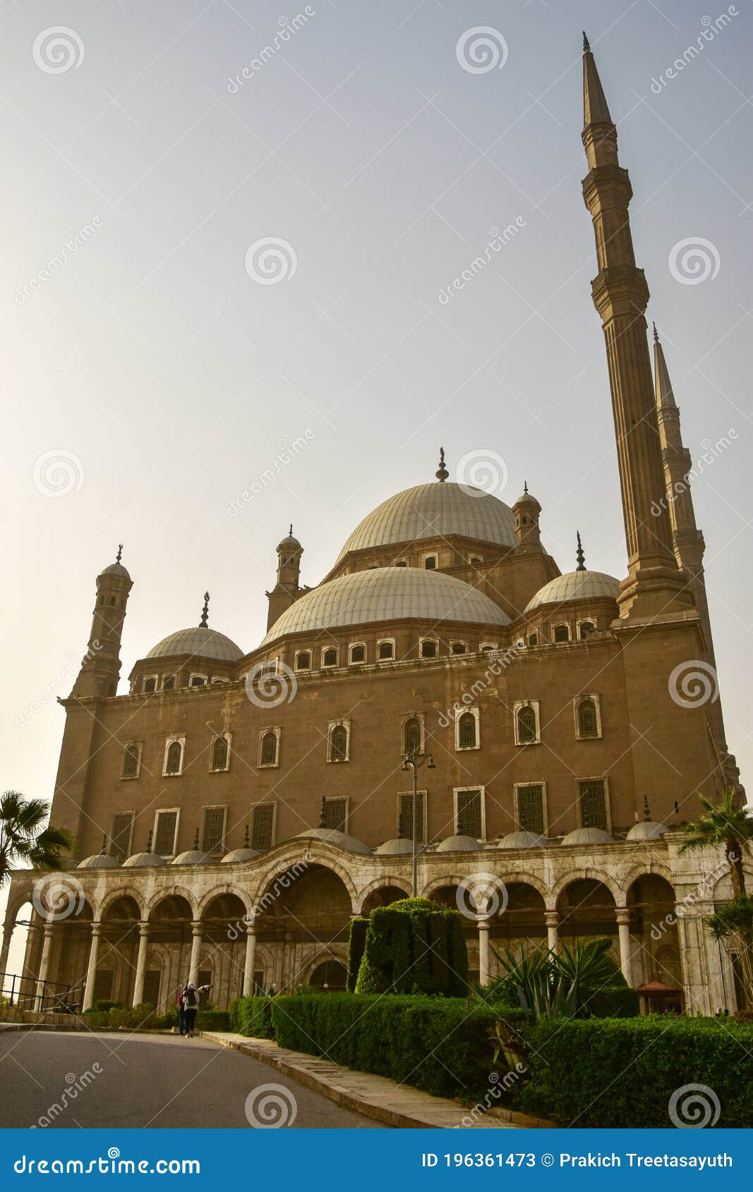 Mosque of Muhammad Ali in the Citadel, Cairo Editorial Stock Photo ...
