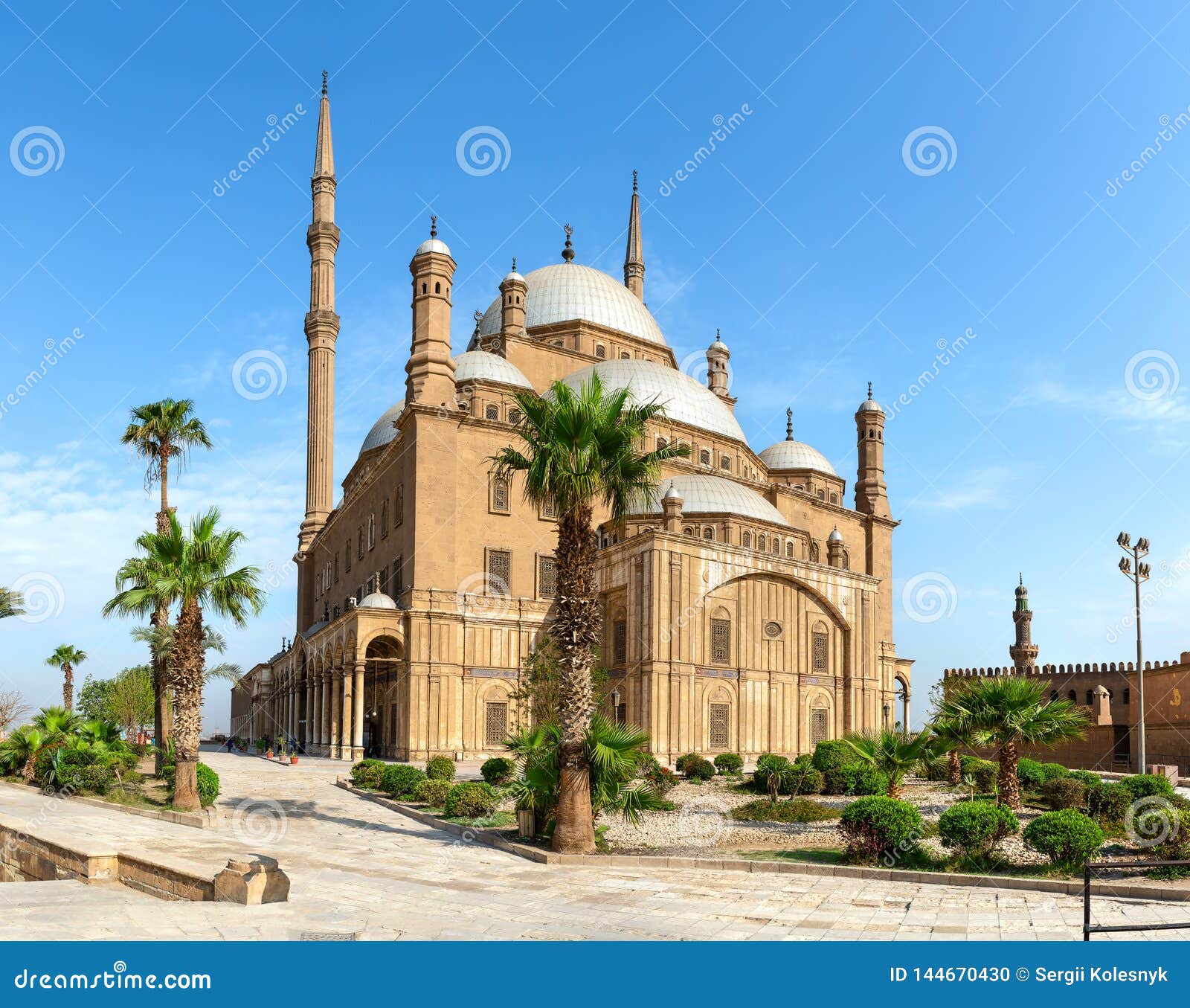 Mosque of Muhammad Ali stock photo. Image of outdoor - 144670430