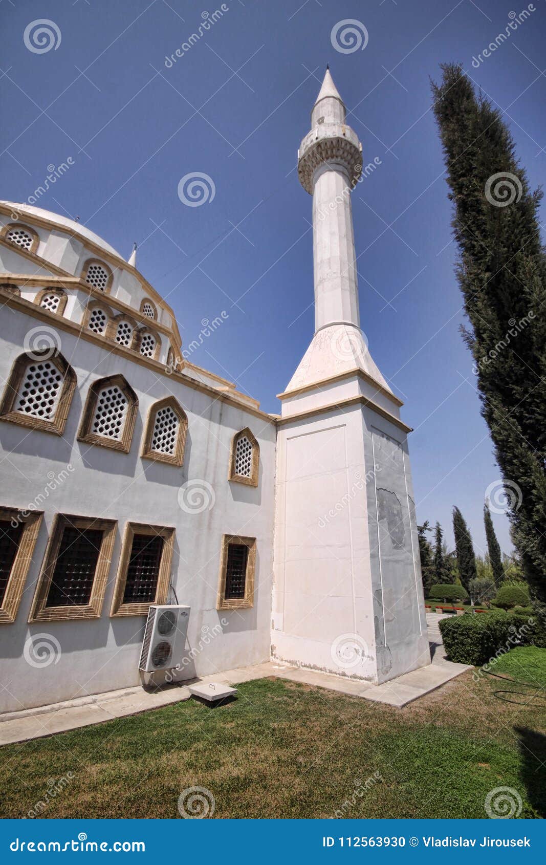Mosque in northern Cyprus stock photo. Image of travel - 112563930