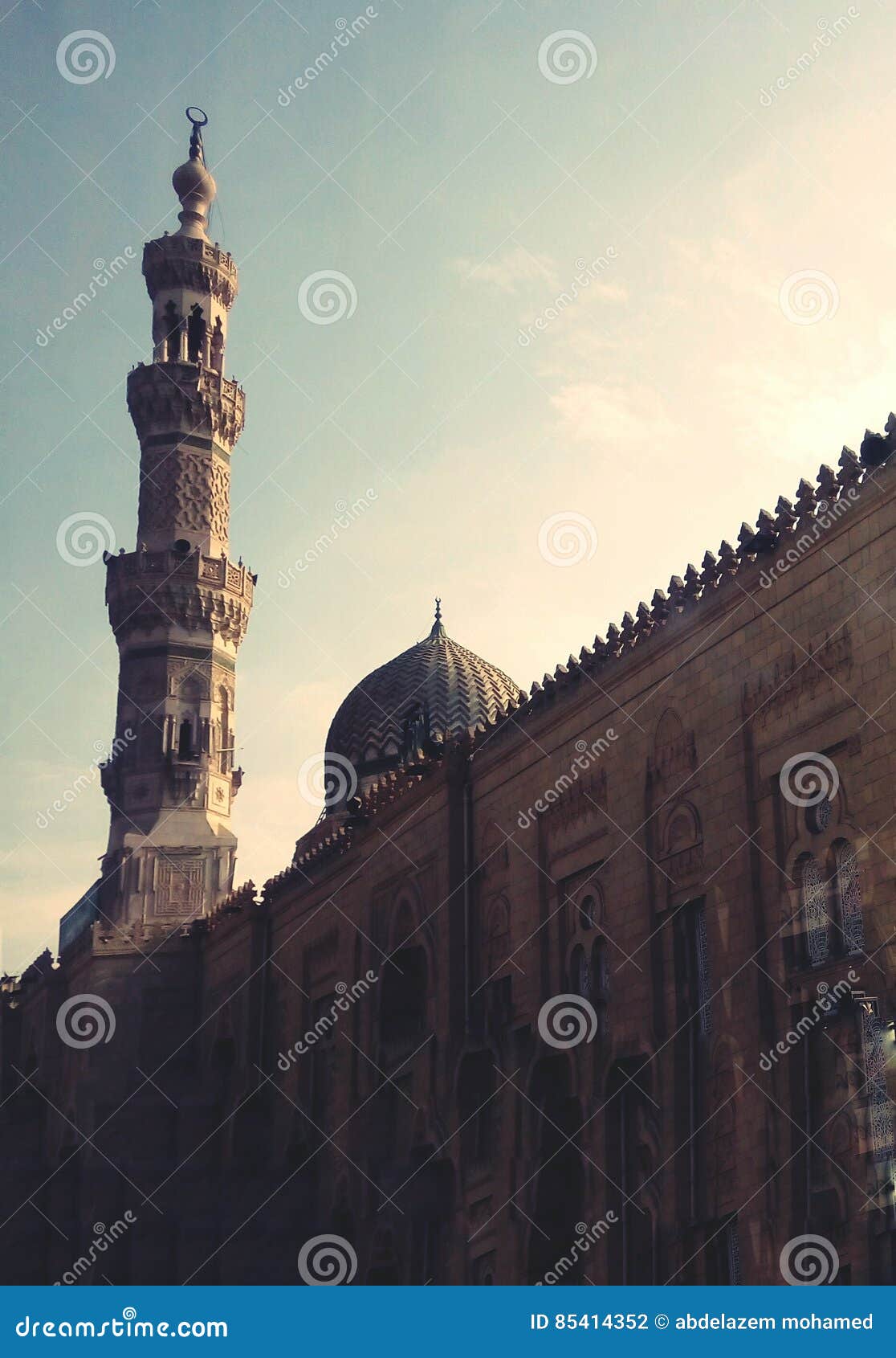 Mosque stock photo. Image of evening, mosque, history - 85414352