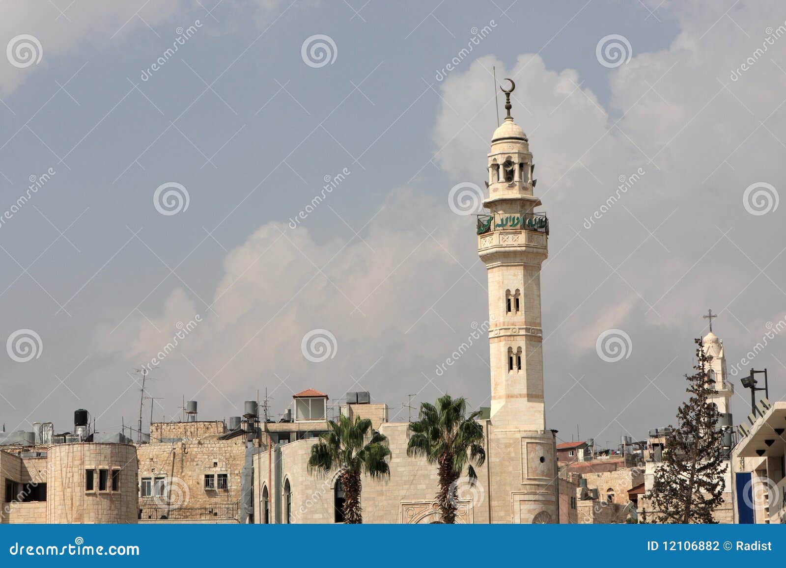 The Mosque of Omar stock photo. Image of heritage, cupola - 12106882